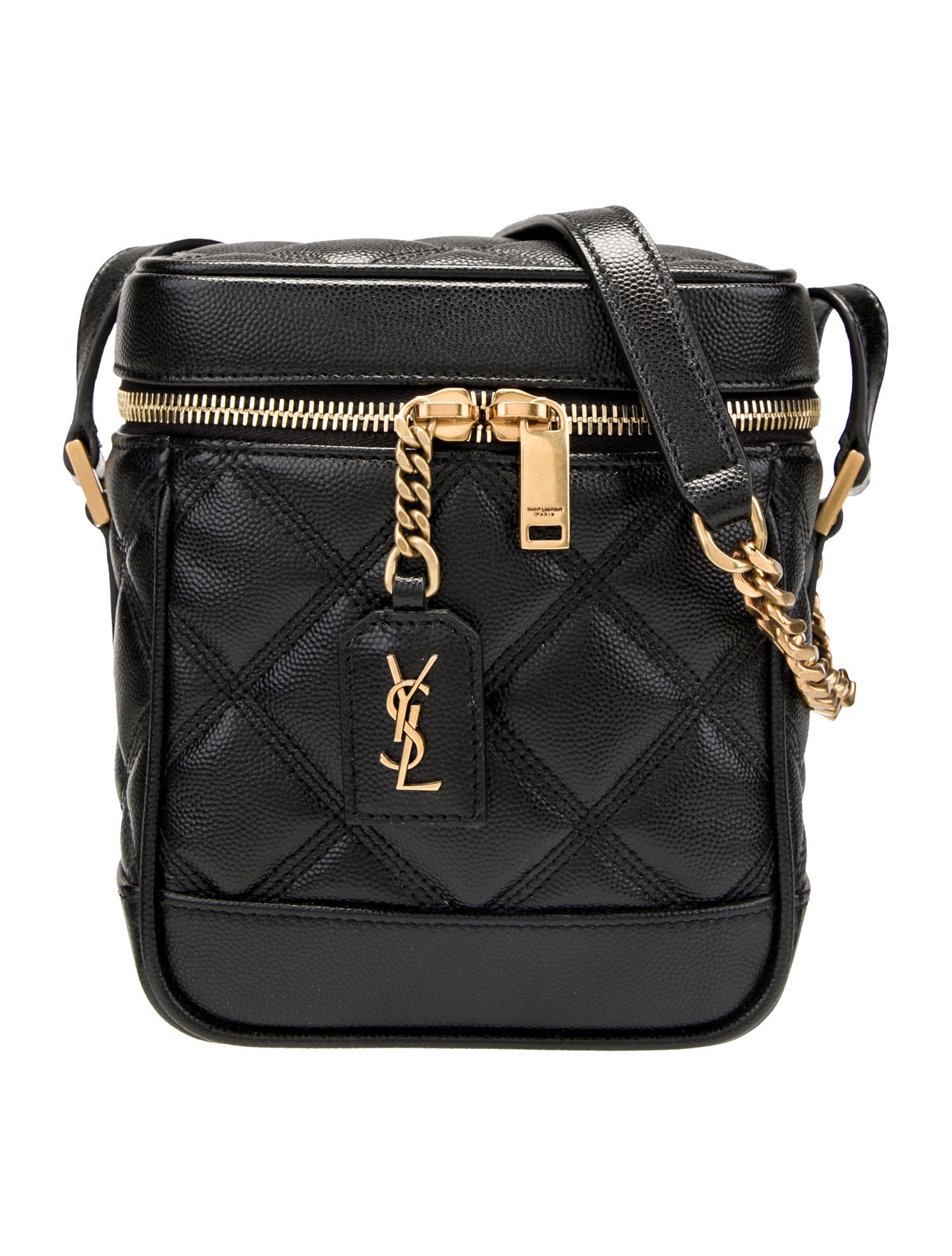 Saint Laurent Leather 80's Vanity 2022 - Black Crossbody Bags, Handbags - SNT392625 | The RealReal