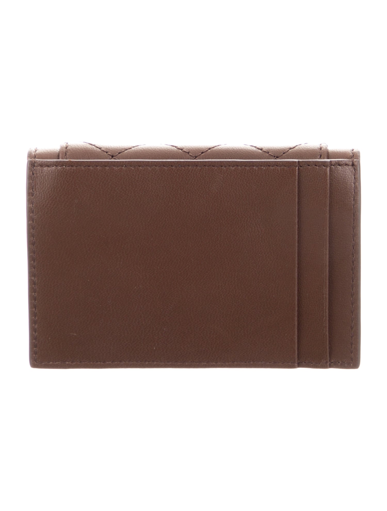 Saint Laurent 2022 Monogram Carré-Quilt Matelassé Gabby Compact Wallet ...