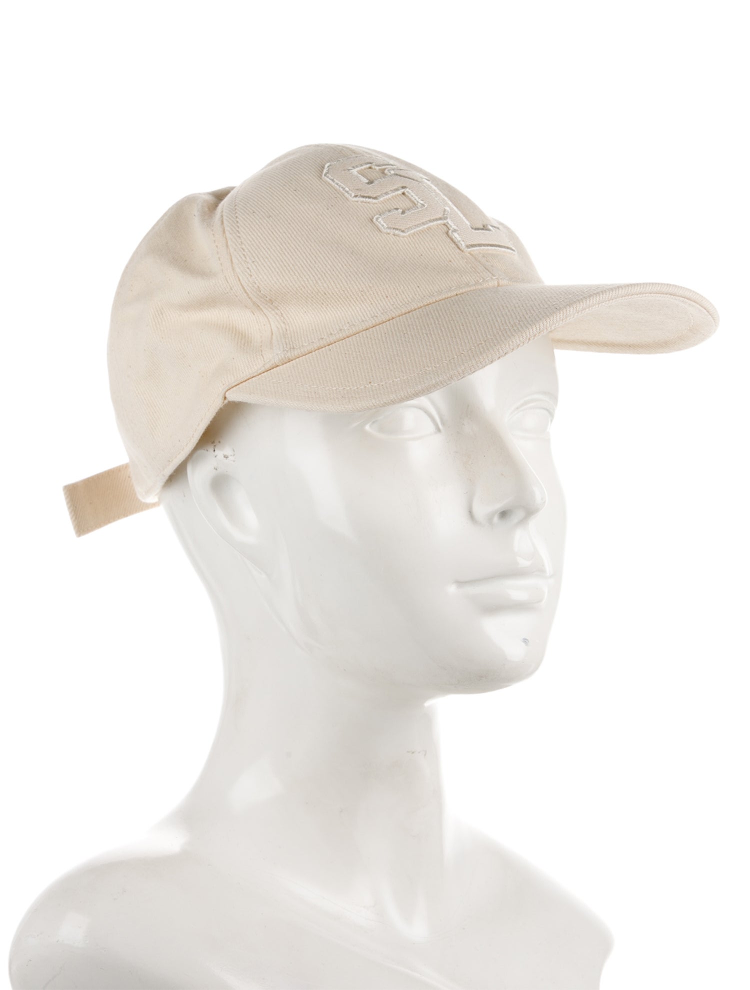 Saint Laurent Canvas Baseball Cap - Neutrals Hats, Accessories ...