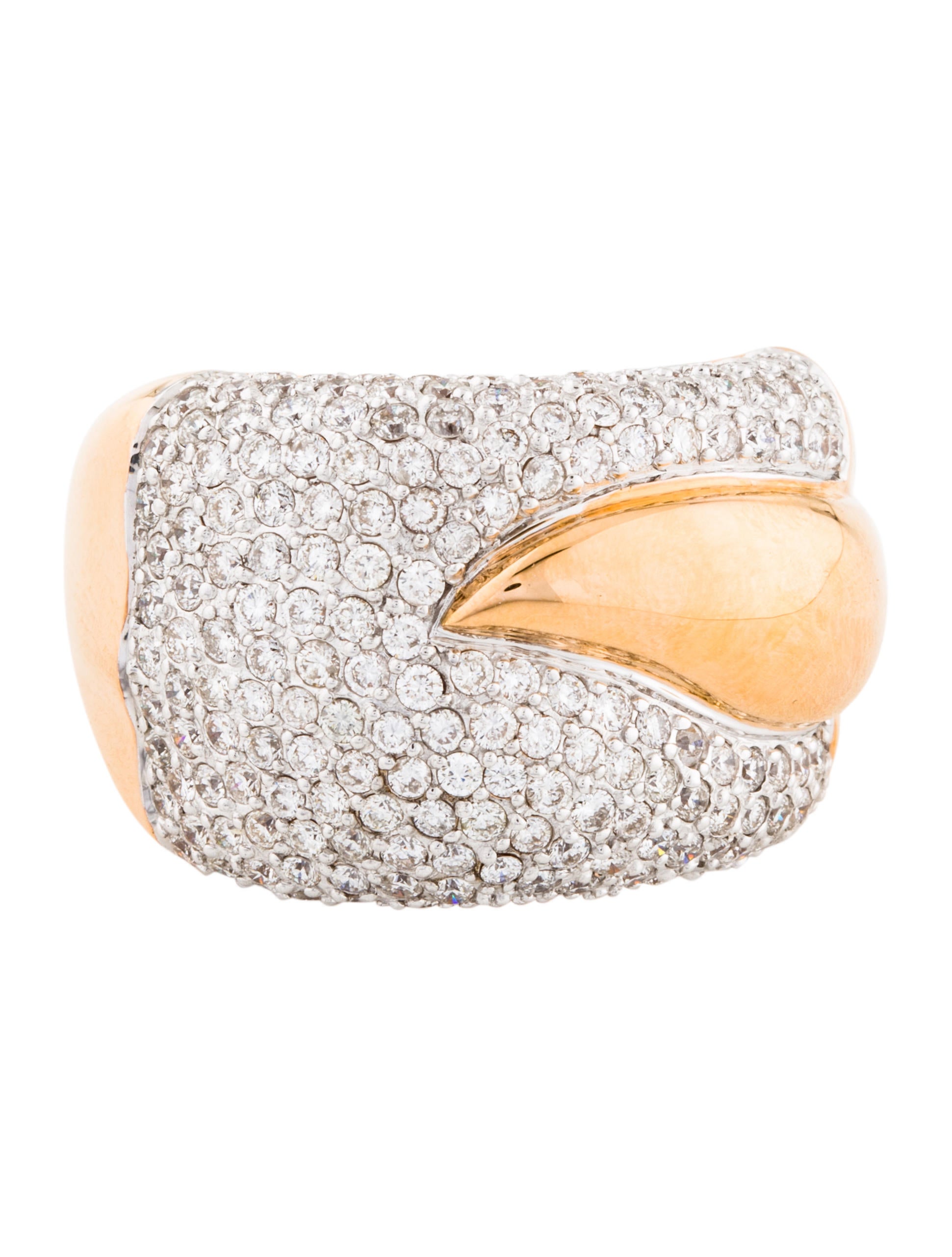 Sonia Bitton 18K Diamond Pavé Cocktail Ring - Band, Rings - SOB20213 ...