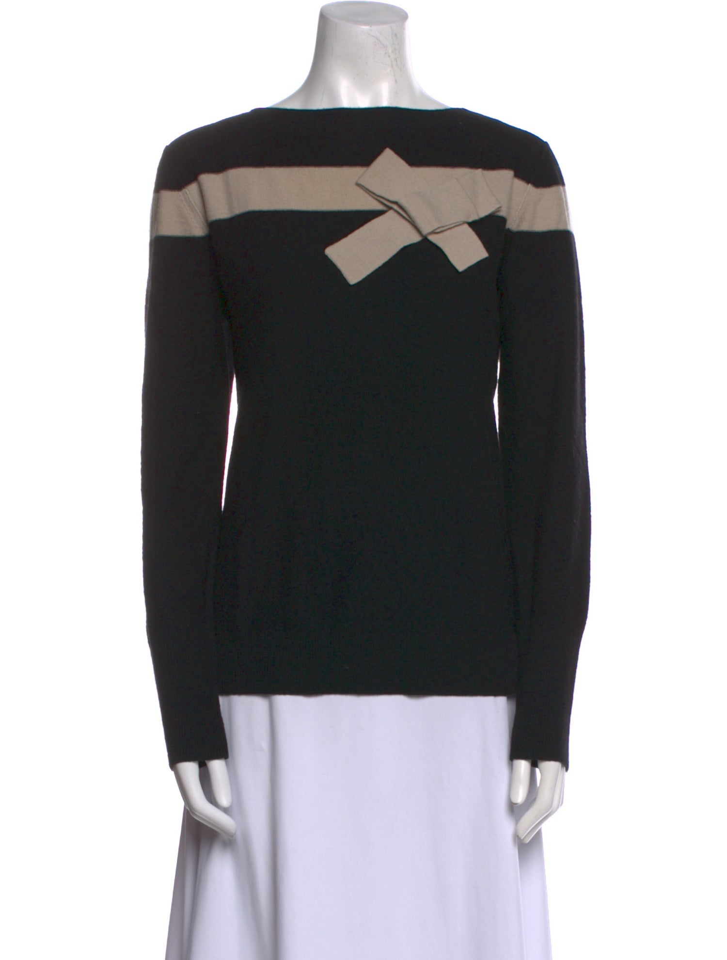 Sonia Rykiel Virgin Wool Graphic Print Sweater - Black Knitwear ...