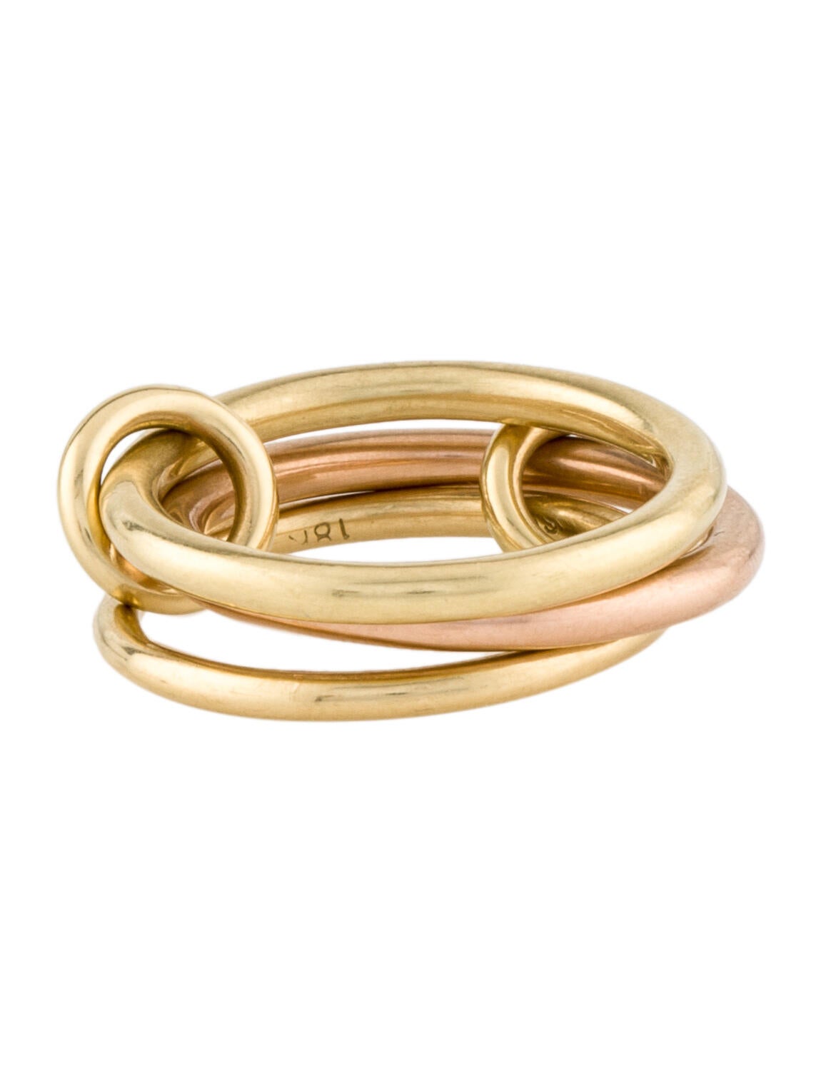 Spinelli Kilcollin 18K Two-Tone Solarium SG Rolling Ring - 18K Yellow ...