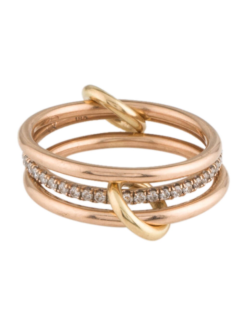 Spinelli Kilcollin 18K Diamond Sonny Rolling Ring - Rolling Ring, Rings ...