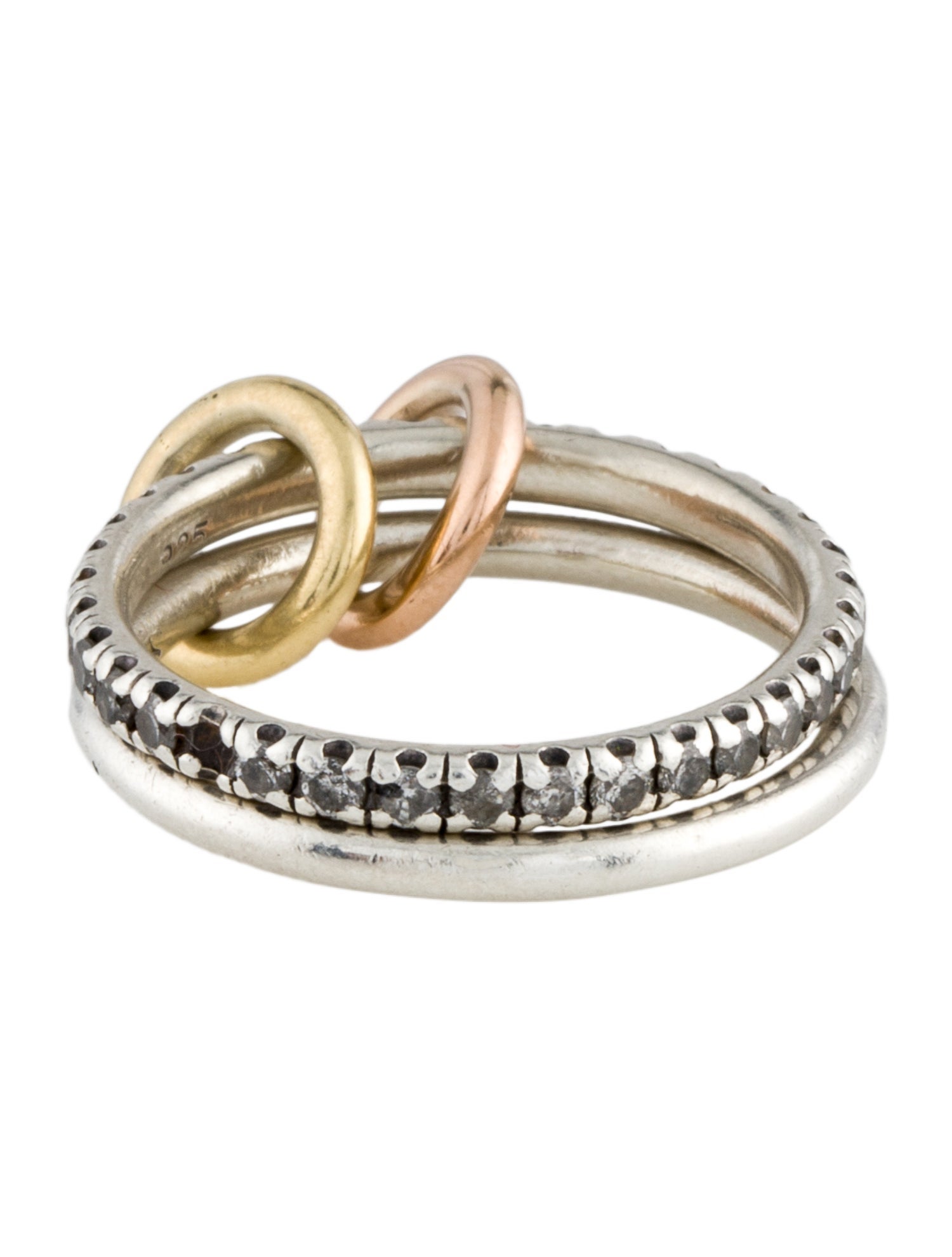 Spinelli Kilcollin Diamond Marigold Ring - 18K Yellow Gold Band, Rings ...