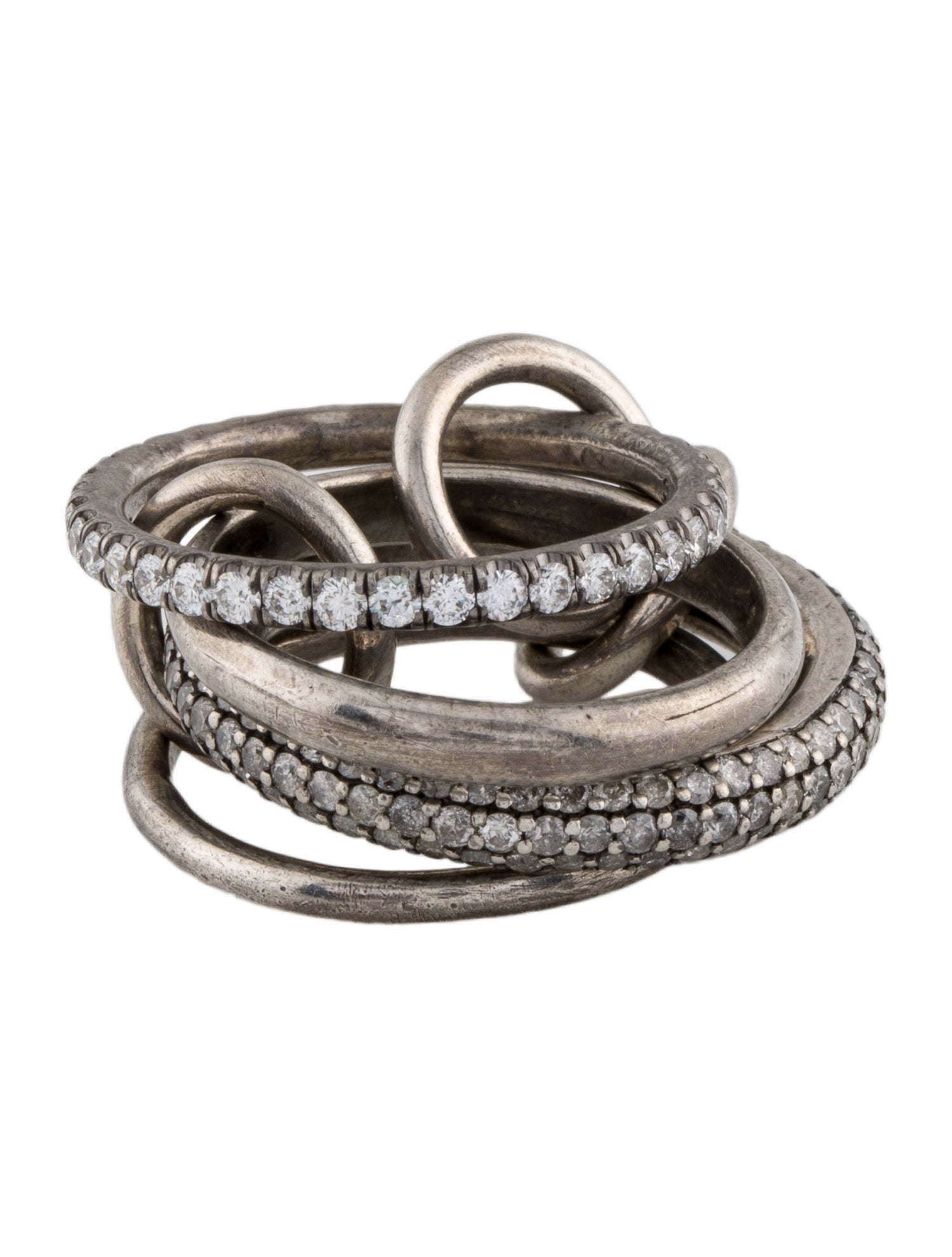 Spinelli Kilcollin 18K 2.80ctw Diamond Nova Rose Ring - 18K Yellow Gold ...