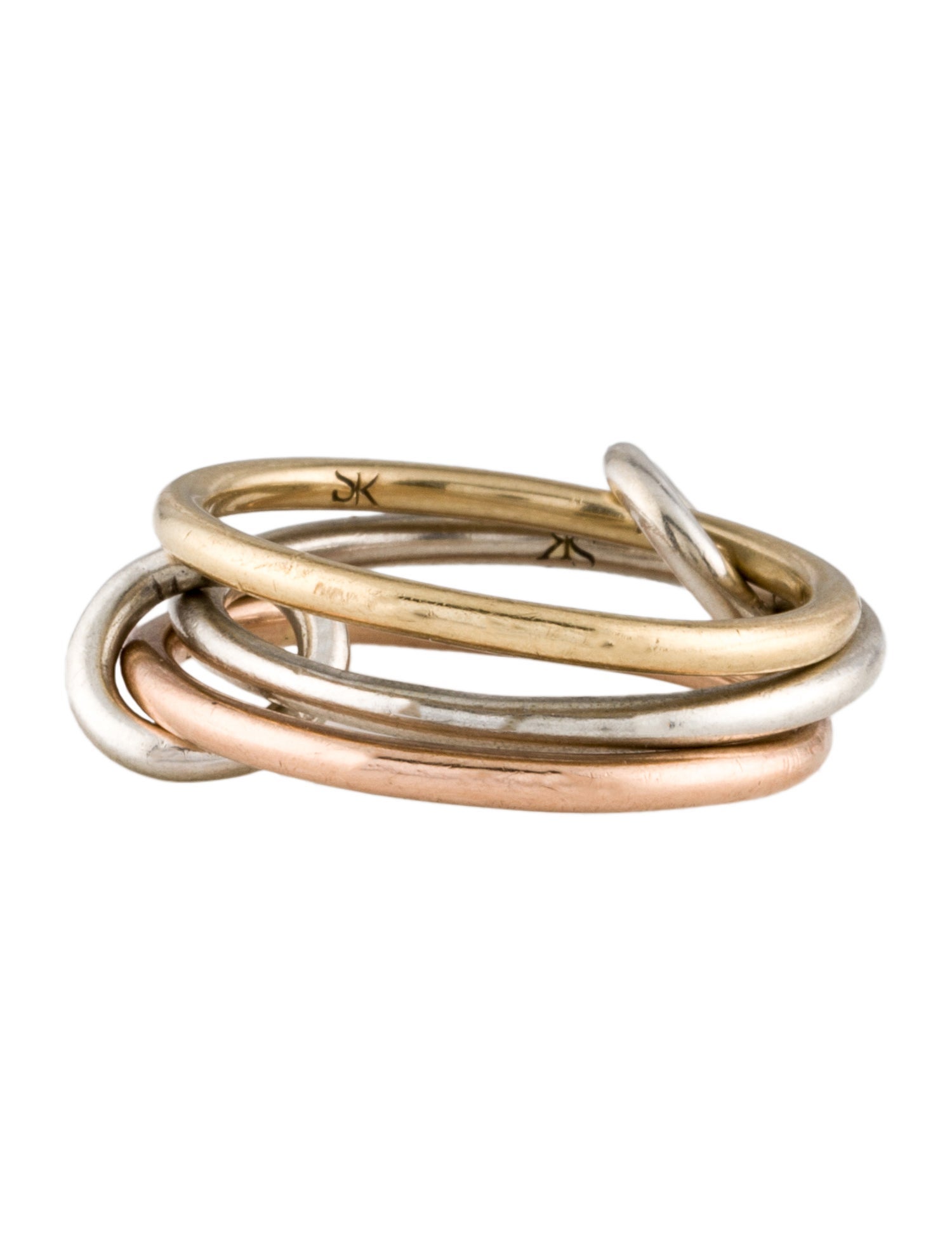 Versace Diamond Band Ring - 18K White Gold Band, Rings | The RealReal