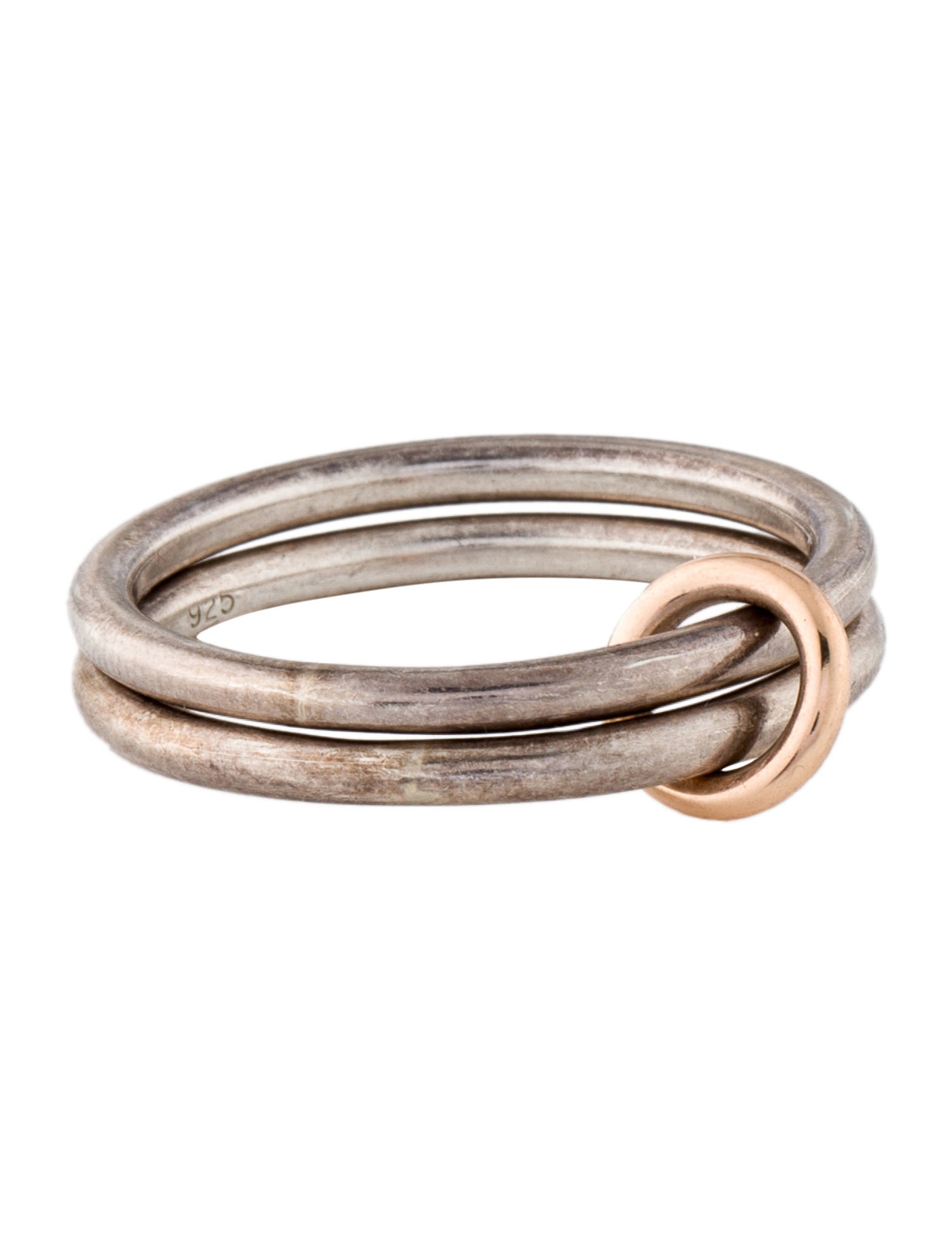 Spinelli Kilcollin Two-Tone Raneth SG Rolling Ring - Sterling Silver ...