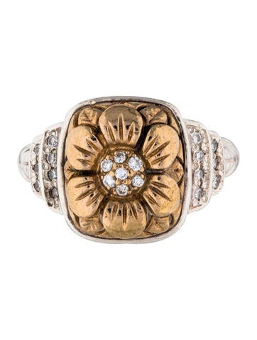 Stephen Dweck Diamond Cocktail Ring - Rings - STD22054 | The RealReal