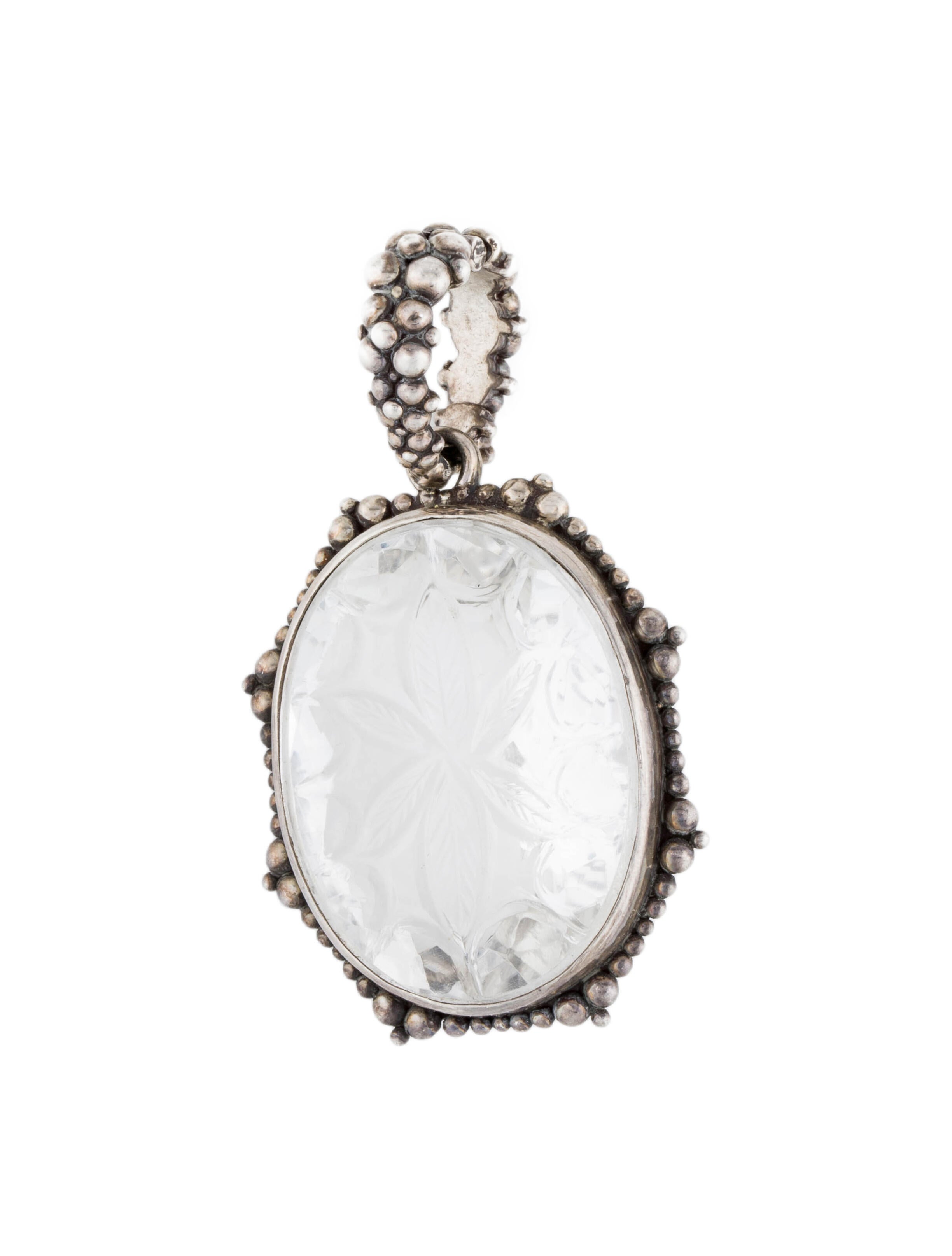 Stephen Dweck Rutilated Quartz Pendant - Sterling Silver Pendant ...