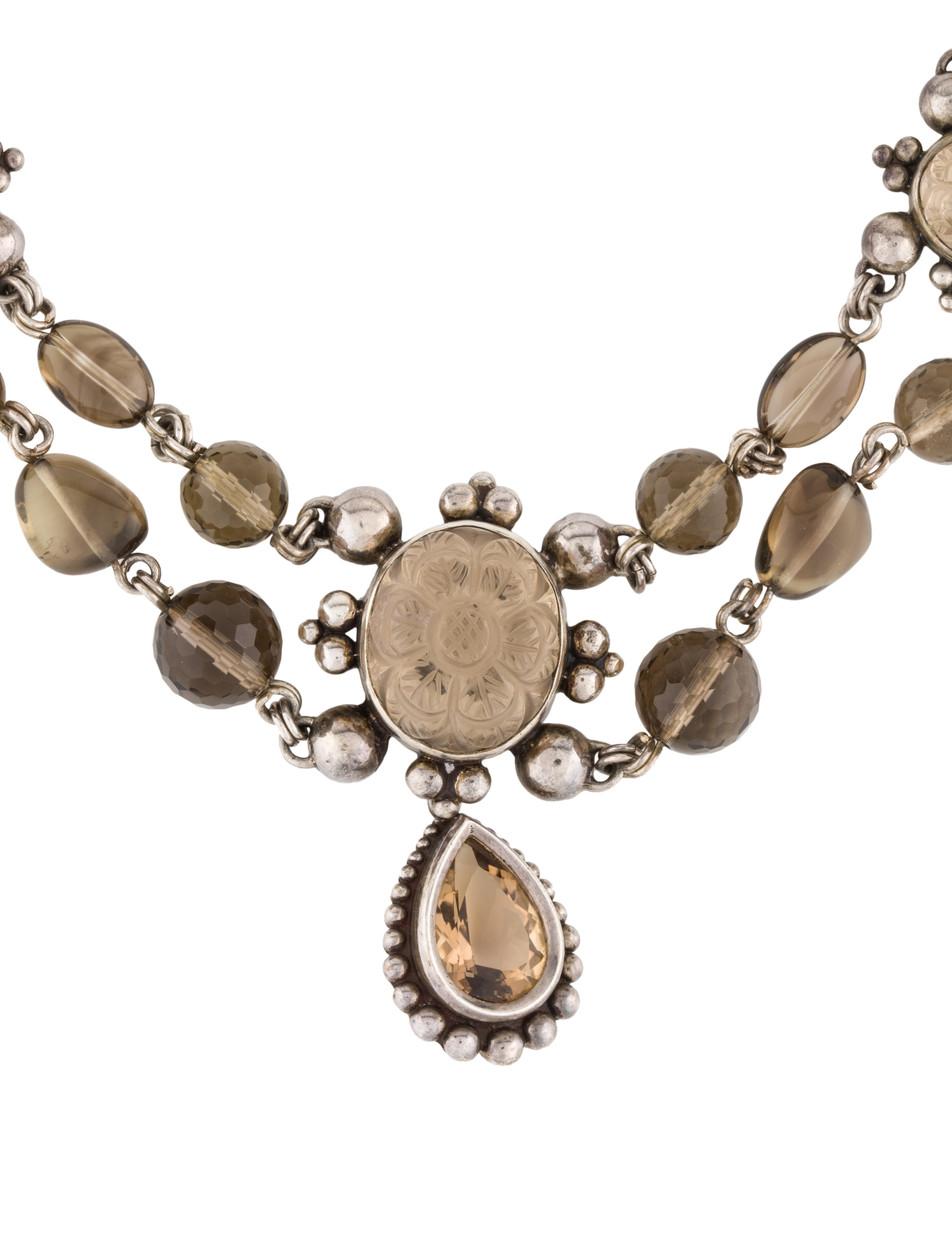 Stephen Dweck Rutilated Quartz Pendant - Sterling Silver Pendant ...