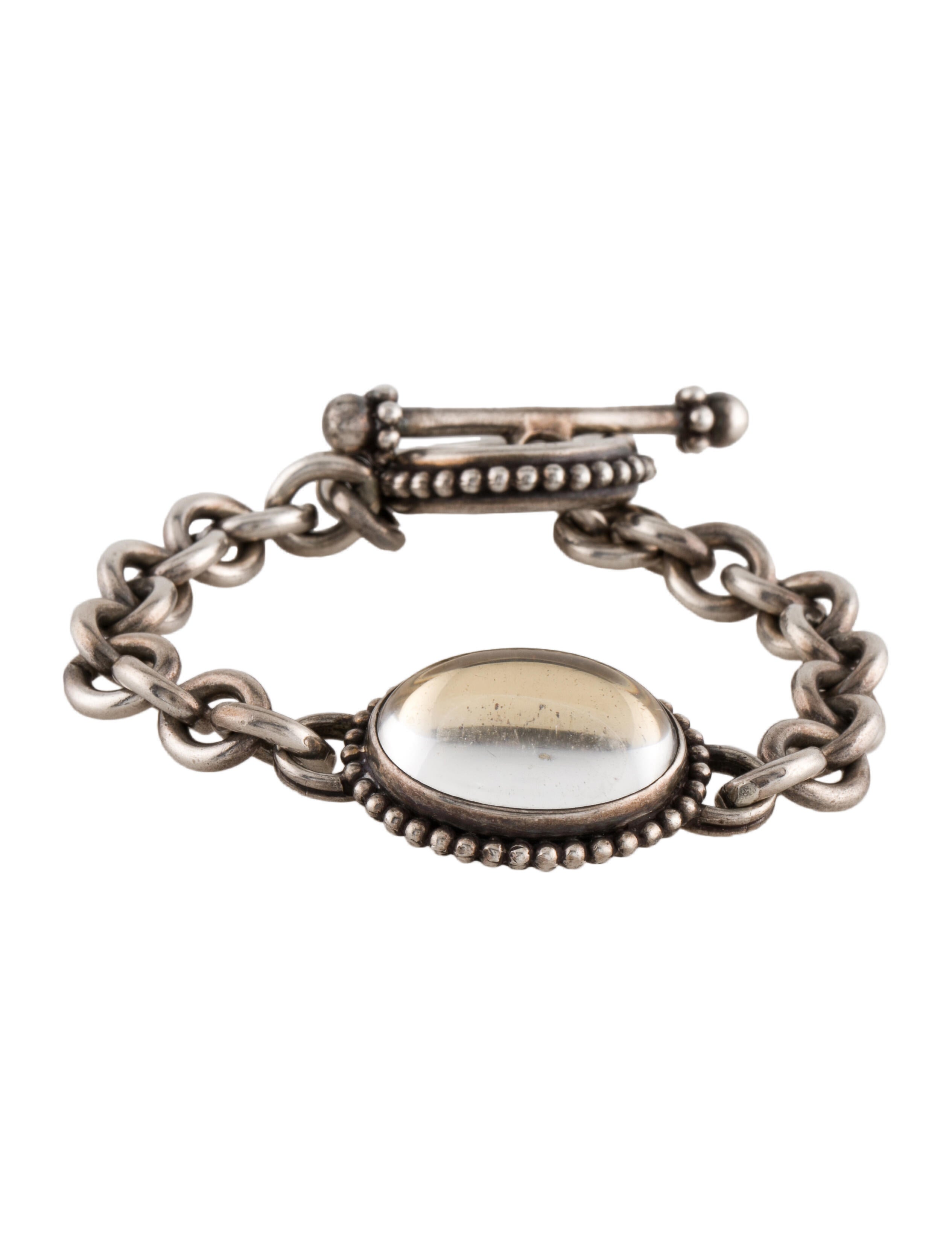 Stephen Dweck Multi Stone Necklace - Silver, Sterling Silver Collar ...