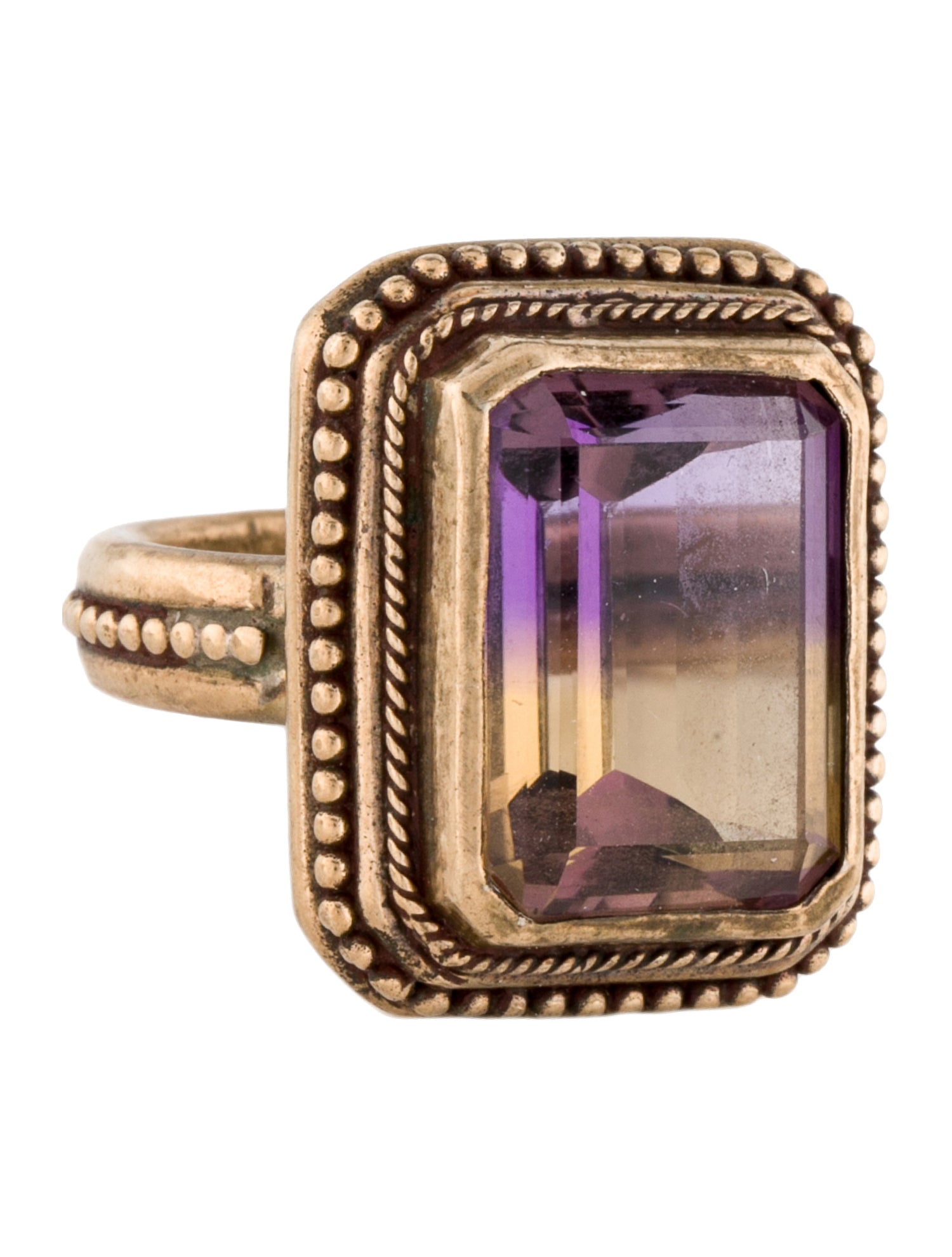 Stephen Dweck Ametrine Cocktail Ring - Sterling Silver Cocktail Ring ...