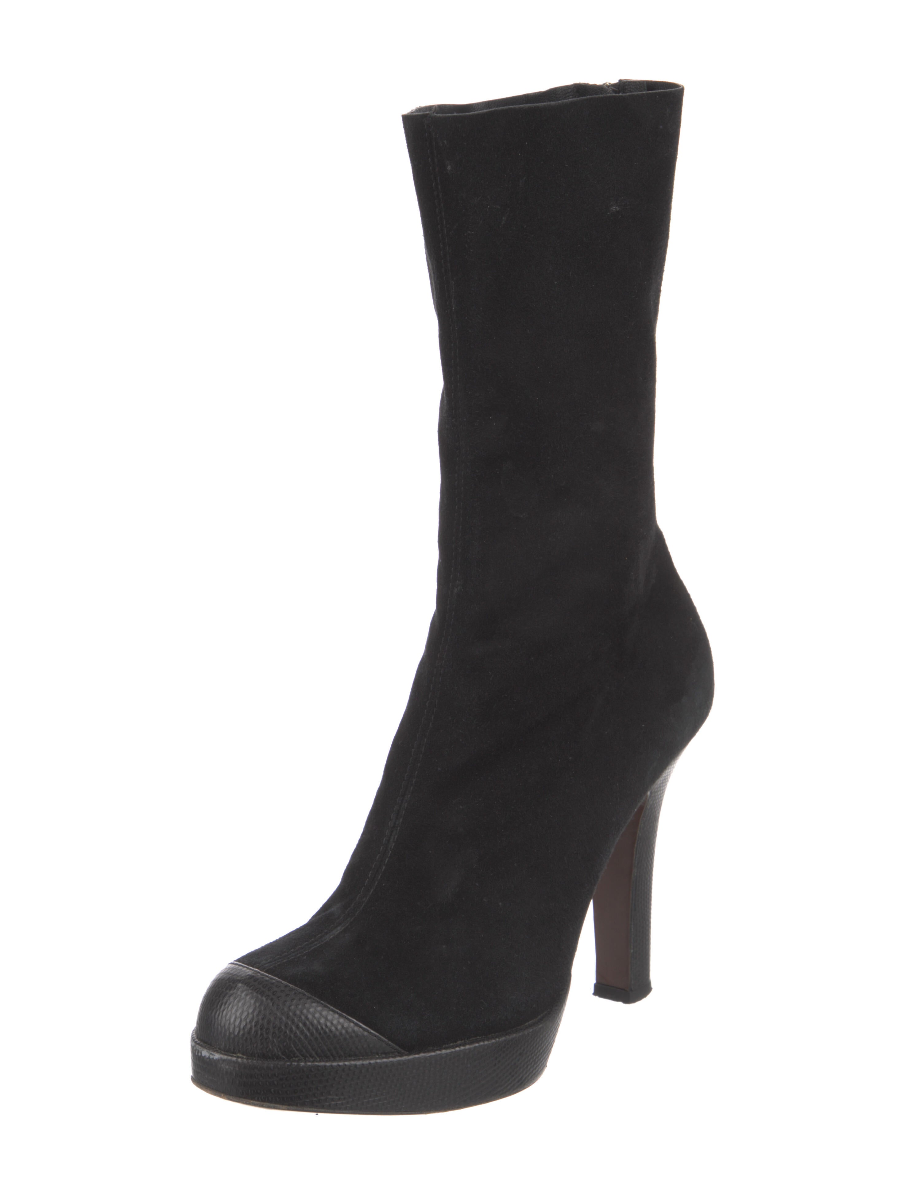 Walter Steiger Combat Boots - Black Boots, Shoes - STI20249 | The RealReal