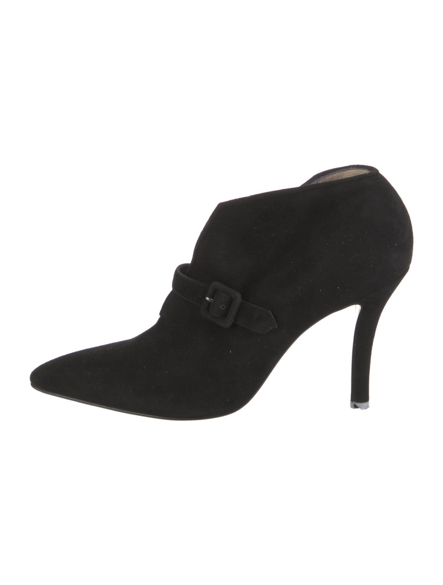 Walter Steiger Suede Lace-Up Boots - Black Boots, Shoes - STI25618 ...