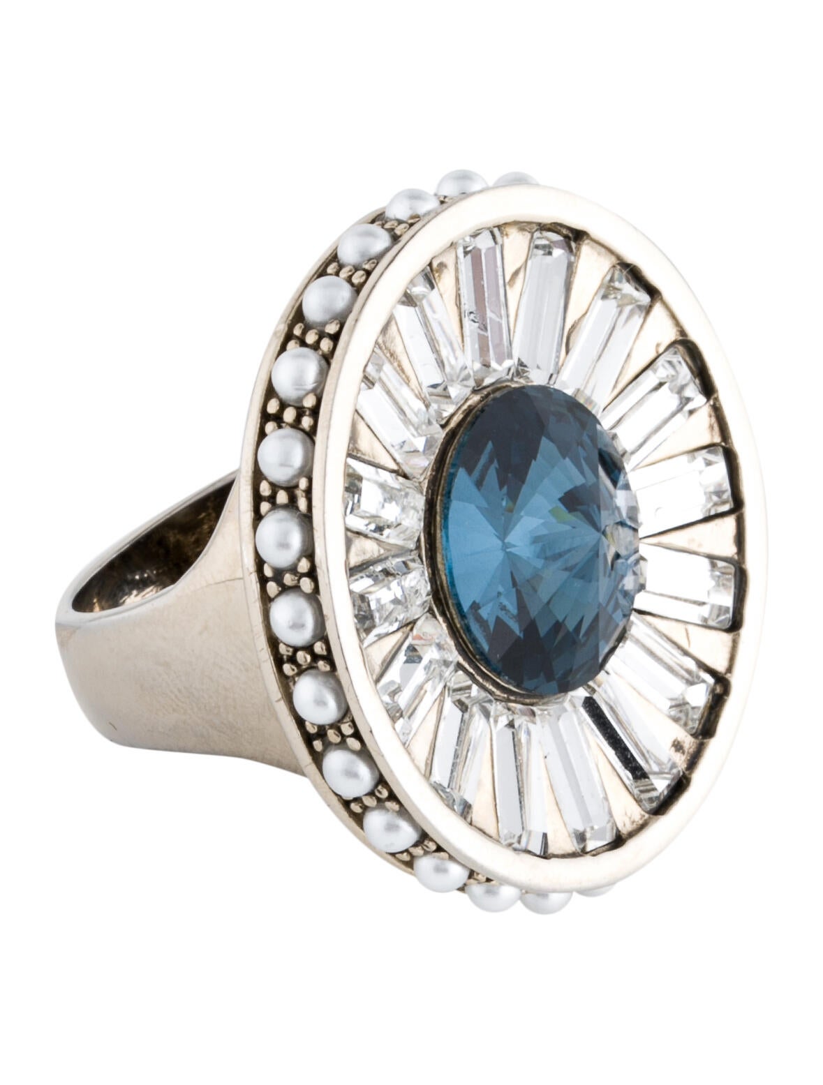 Armenta Two-Tone Old World Diamond Ring - Gold, 18K Yellow Gold ...