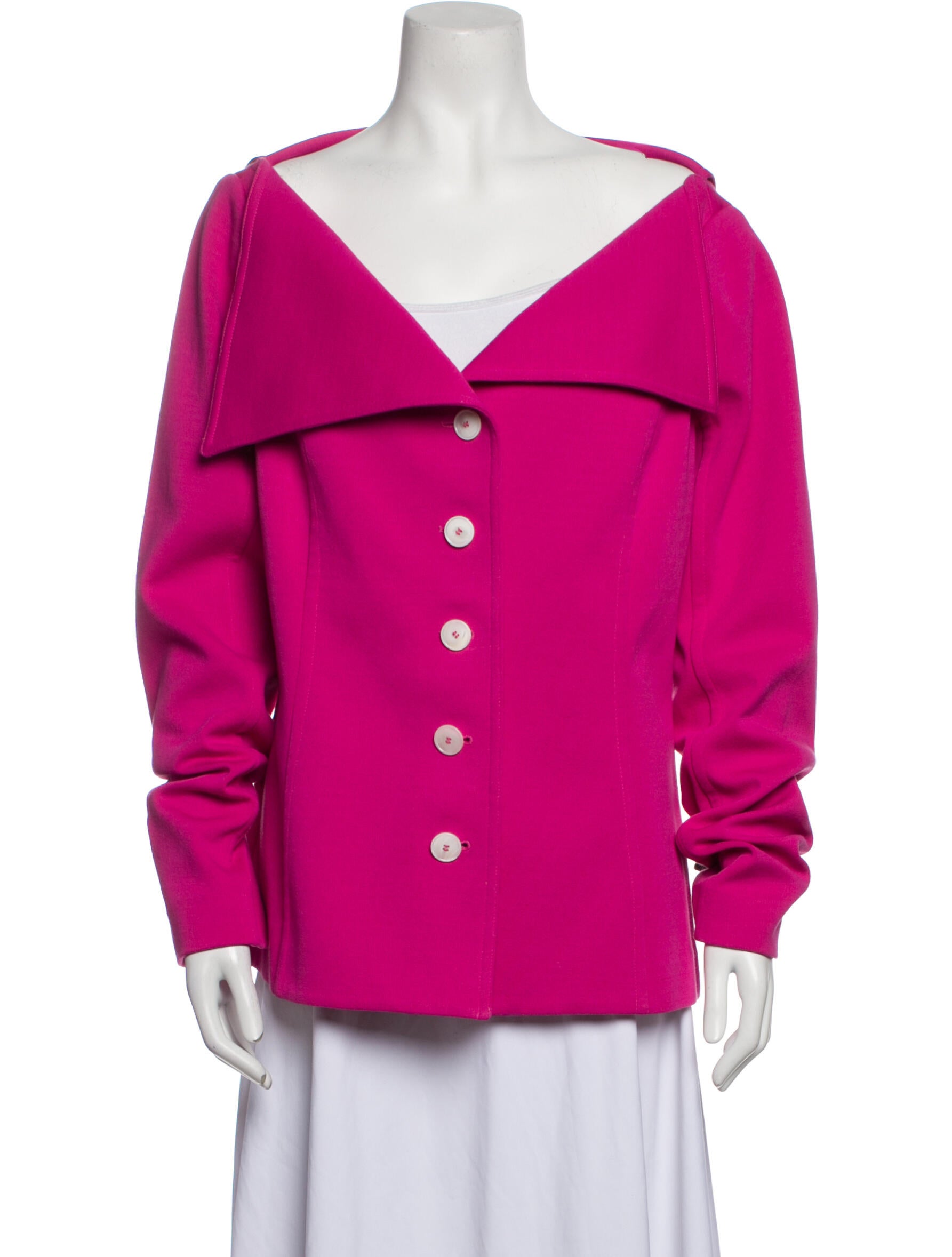 St. John Jacket - Pink Jackets, Clothing - STJ180509 | The RealReal