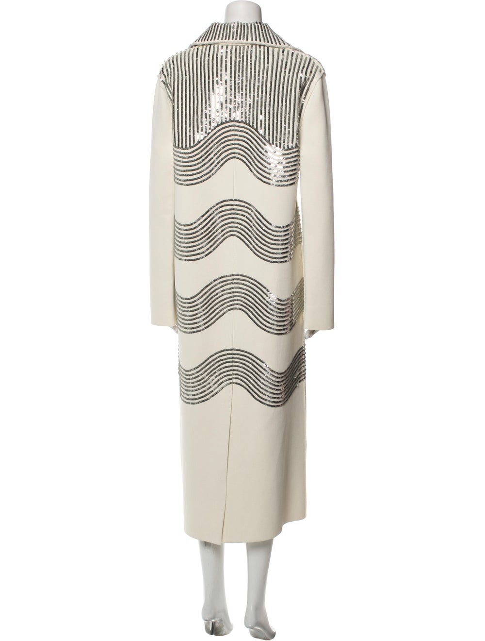 St. John Striped Coat - Neutrals Coats, Clothing - STJ194271 | The RealReal