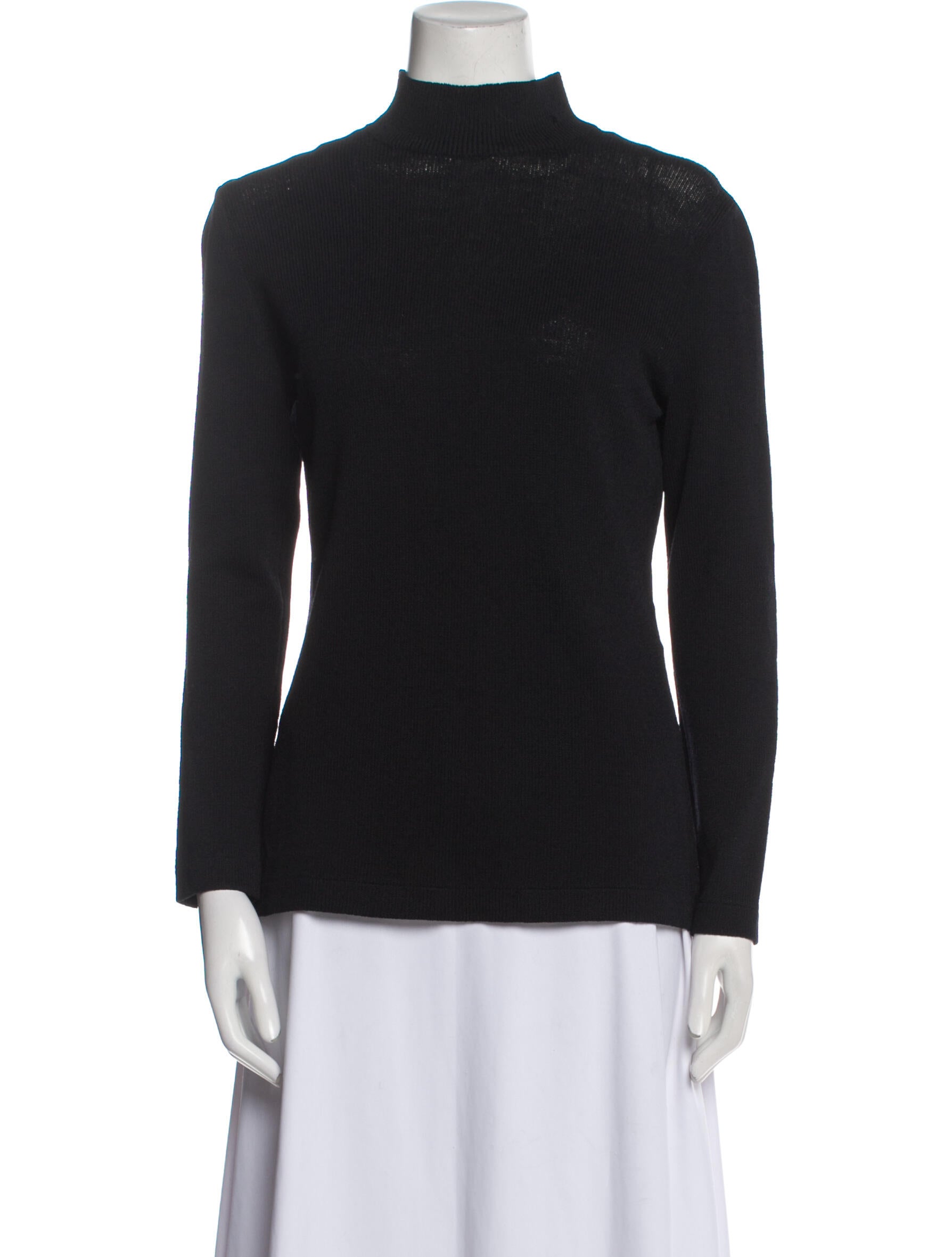 St. John Sport Turtleneck Sweater - Purple Knitwear, Clothing ...