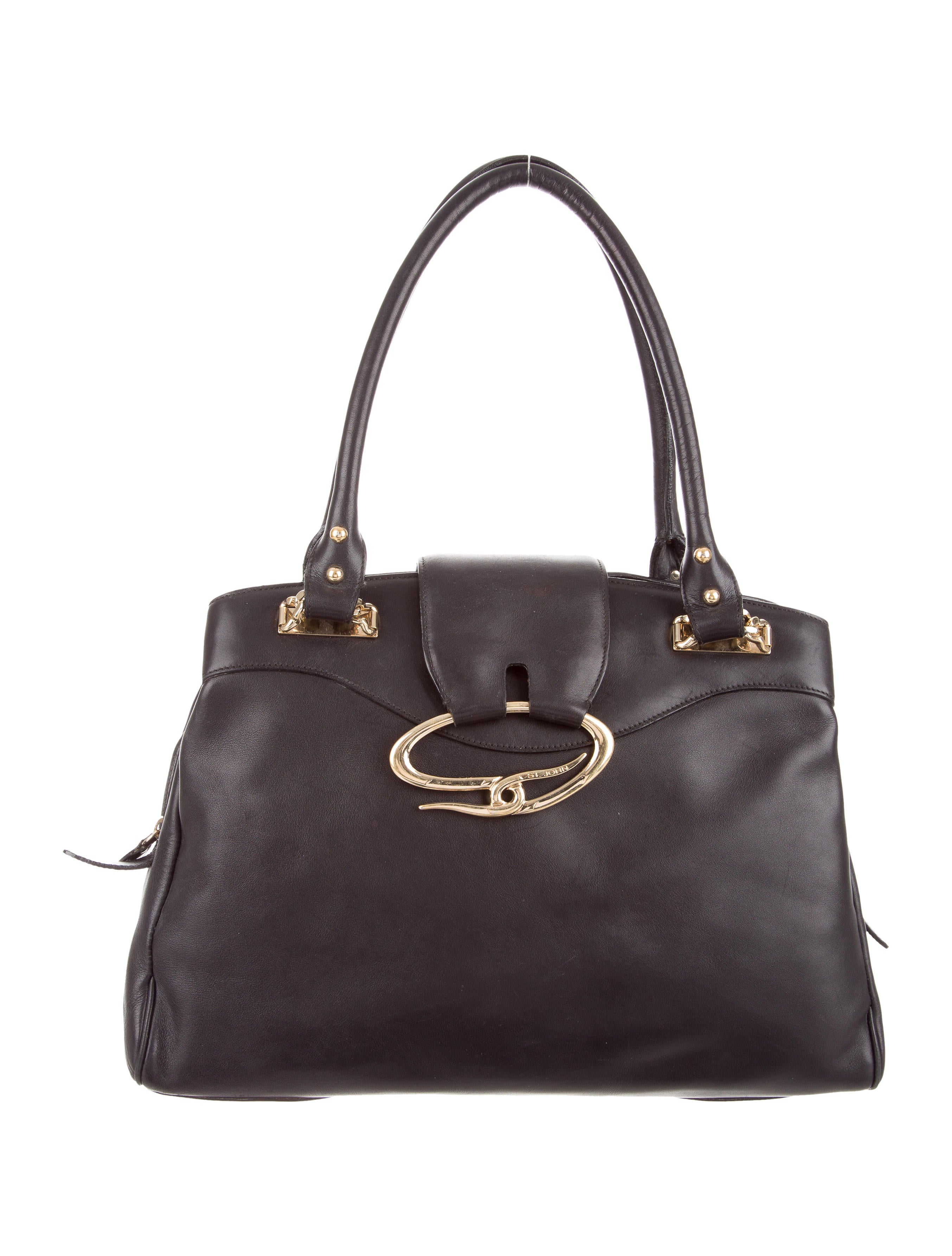 St. John Leather Shoulder Bag - Handbags - STJ21288 | The RealReal