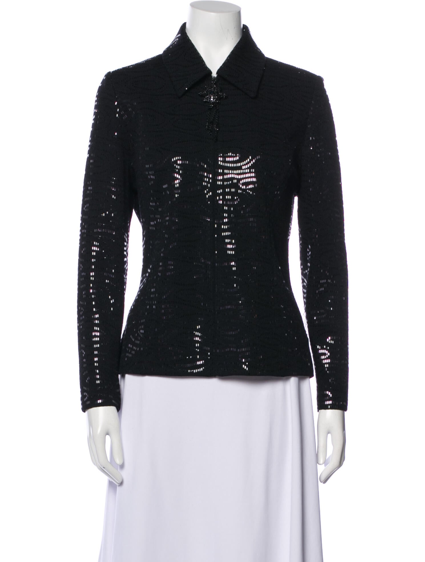St. John Evening Jacket - Black Jackets, Clothing - STJ213921 | The ...