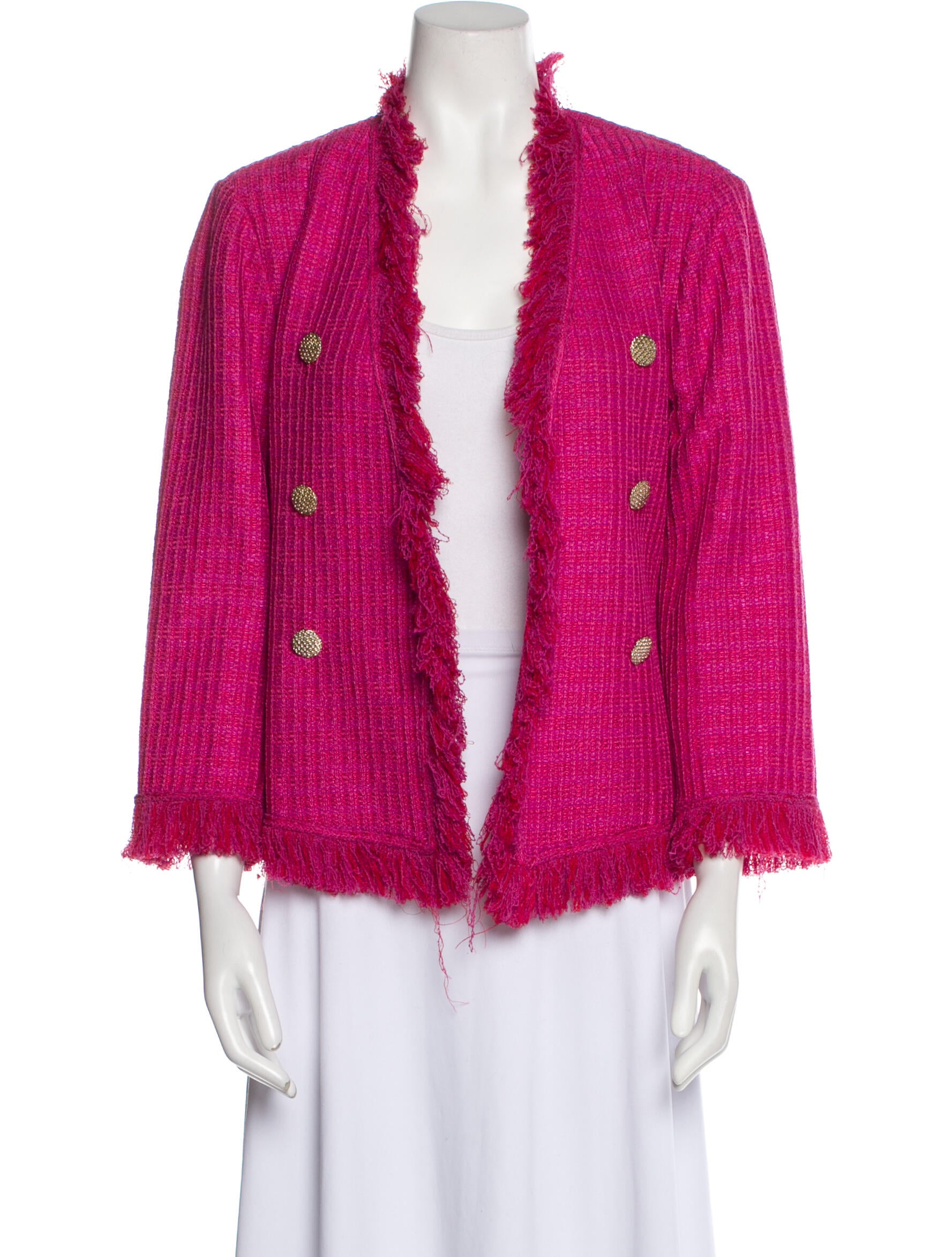 St. John Evening Jacket - Pink Jackets, Clothing - STJ219420 | The RealReal