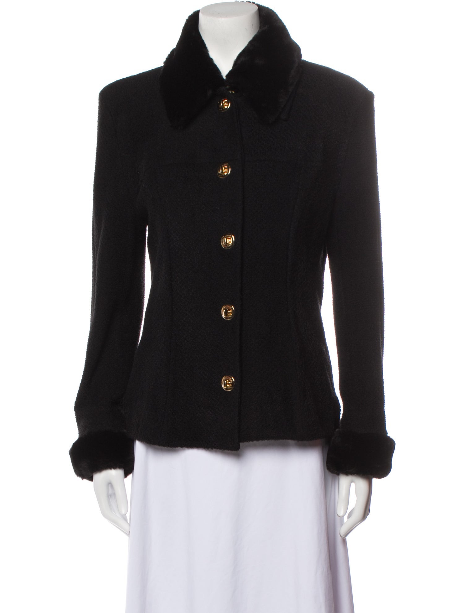 St. John Blazer - Black Jackets, Clothing - STJ221616 | The RealReal