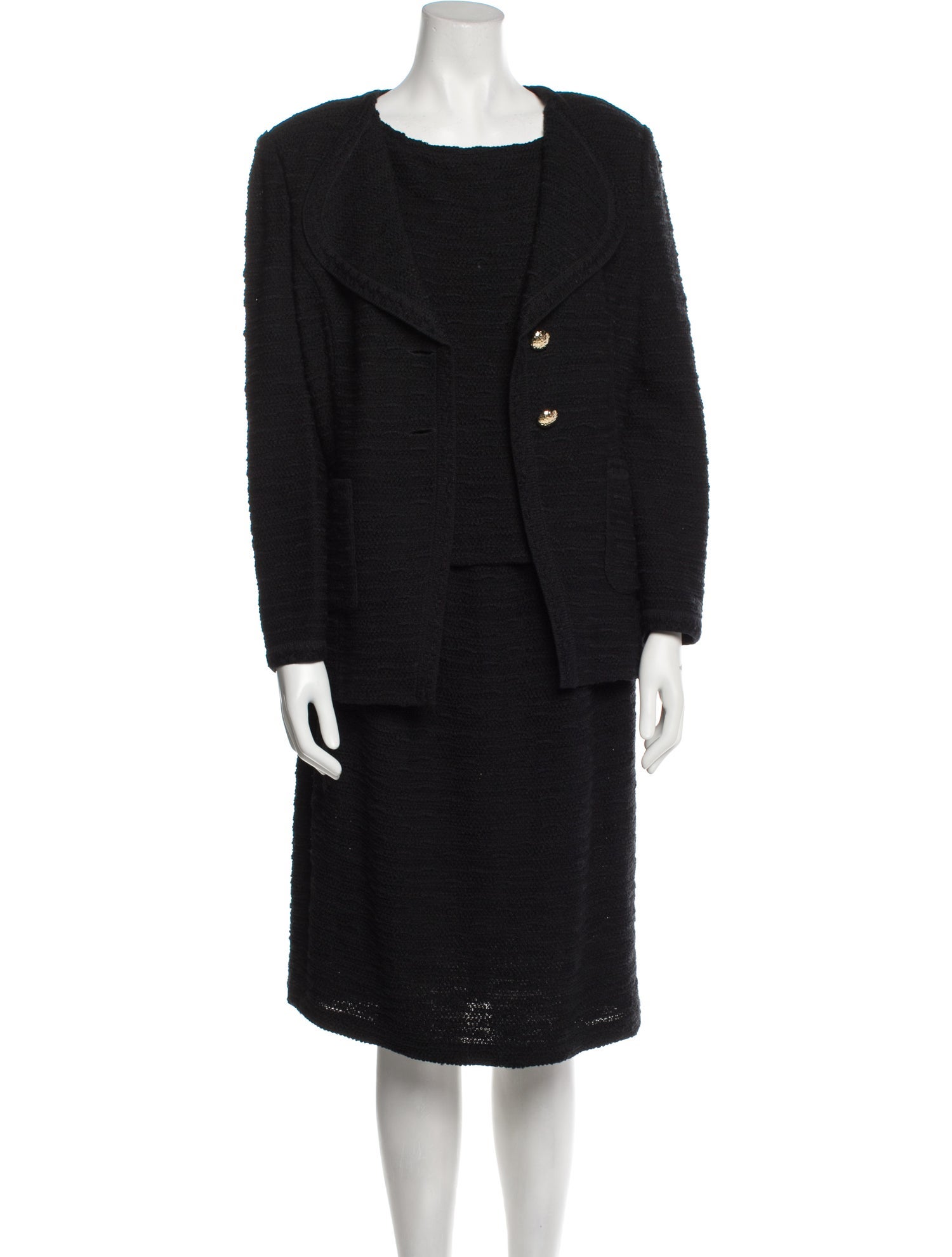 St. John Dress Set - Black Suits and Sets, Clothing - STJ222266 | The ...