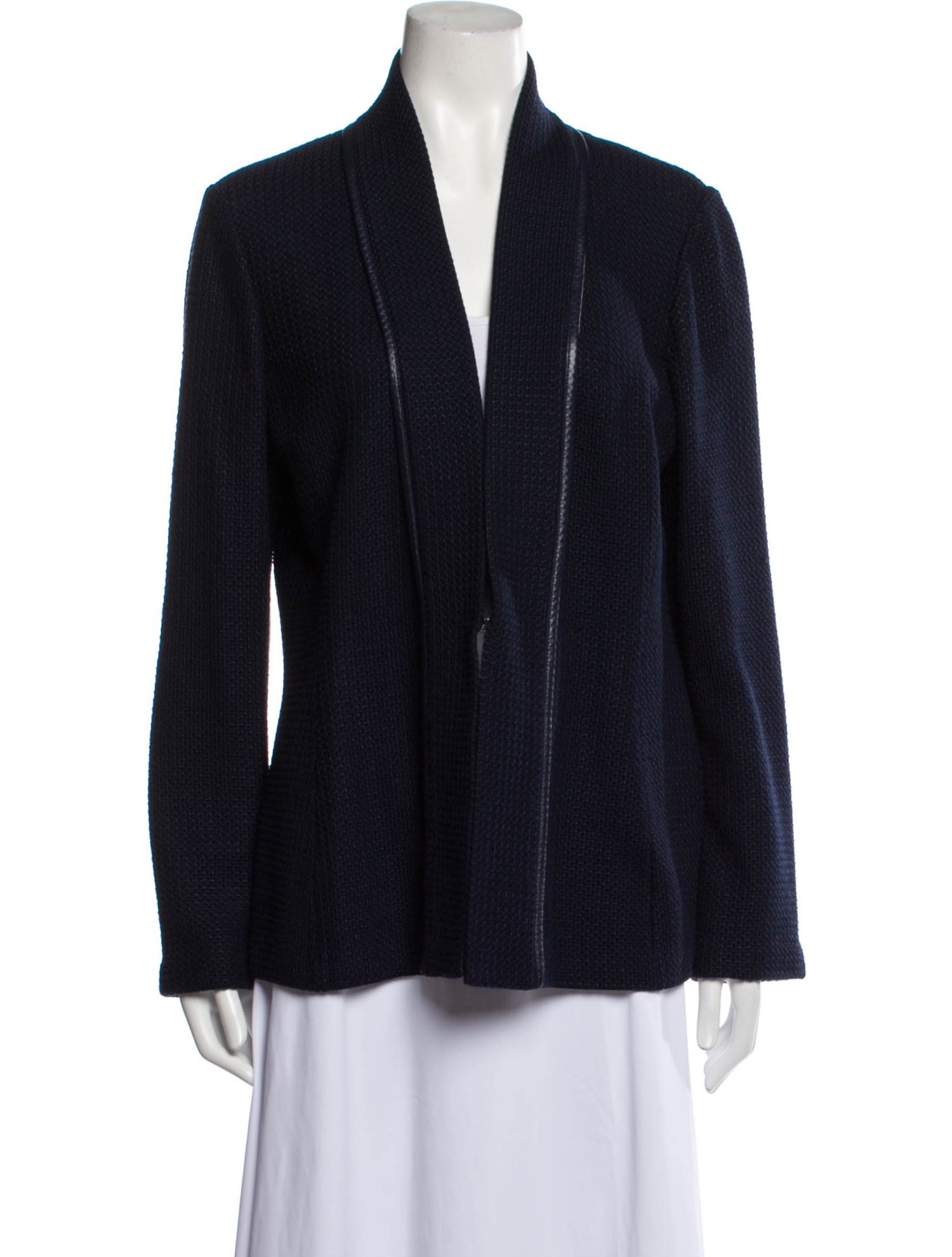 St. John V-Neck Sweater - Blue Knitwear, Clothing - STJ225025 | The ...