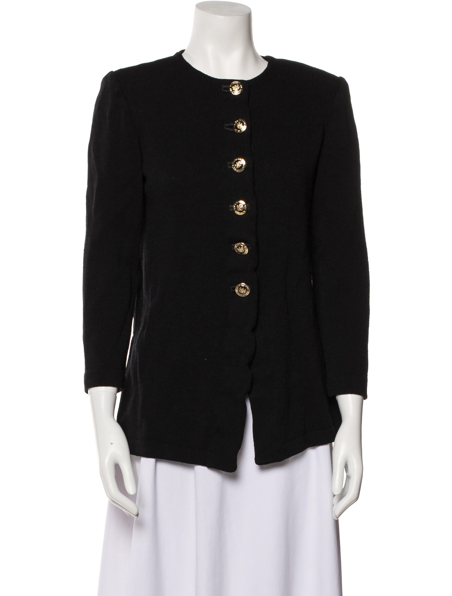 St. John Evening Jacket - Black Jackets, Clothing - STJ225415 | The ...