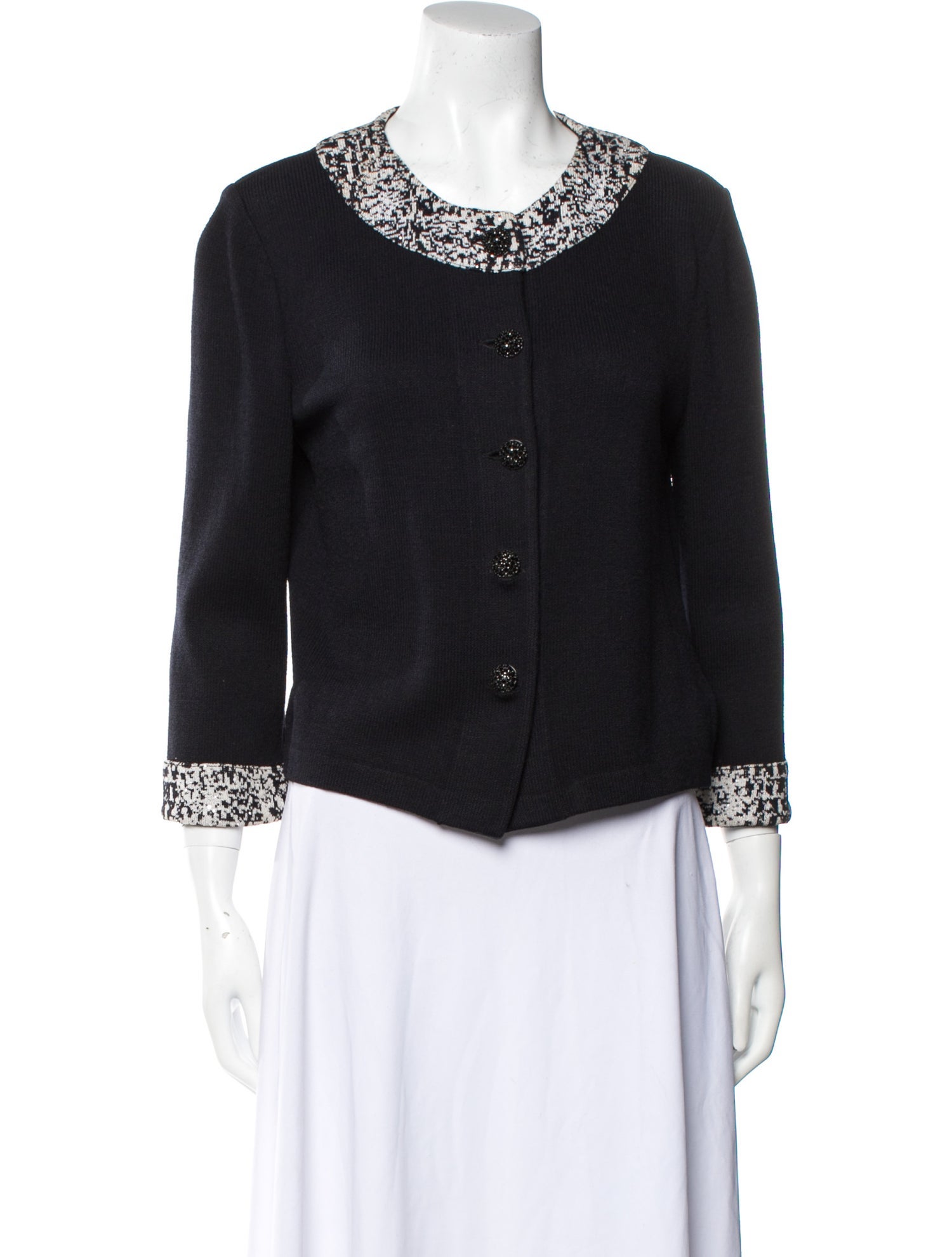 St. John Evening Jacket - Black Jackets, Clothing - STJ227907 | The ...