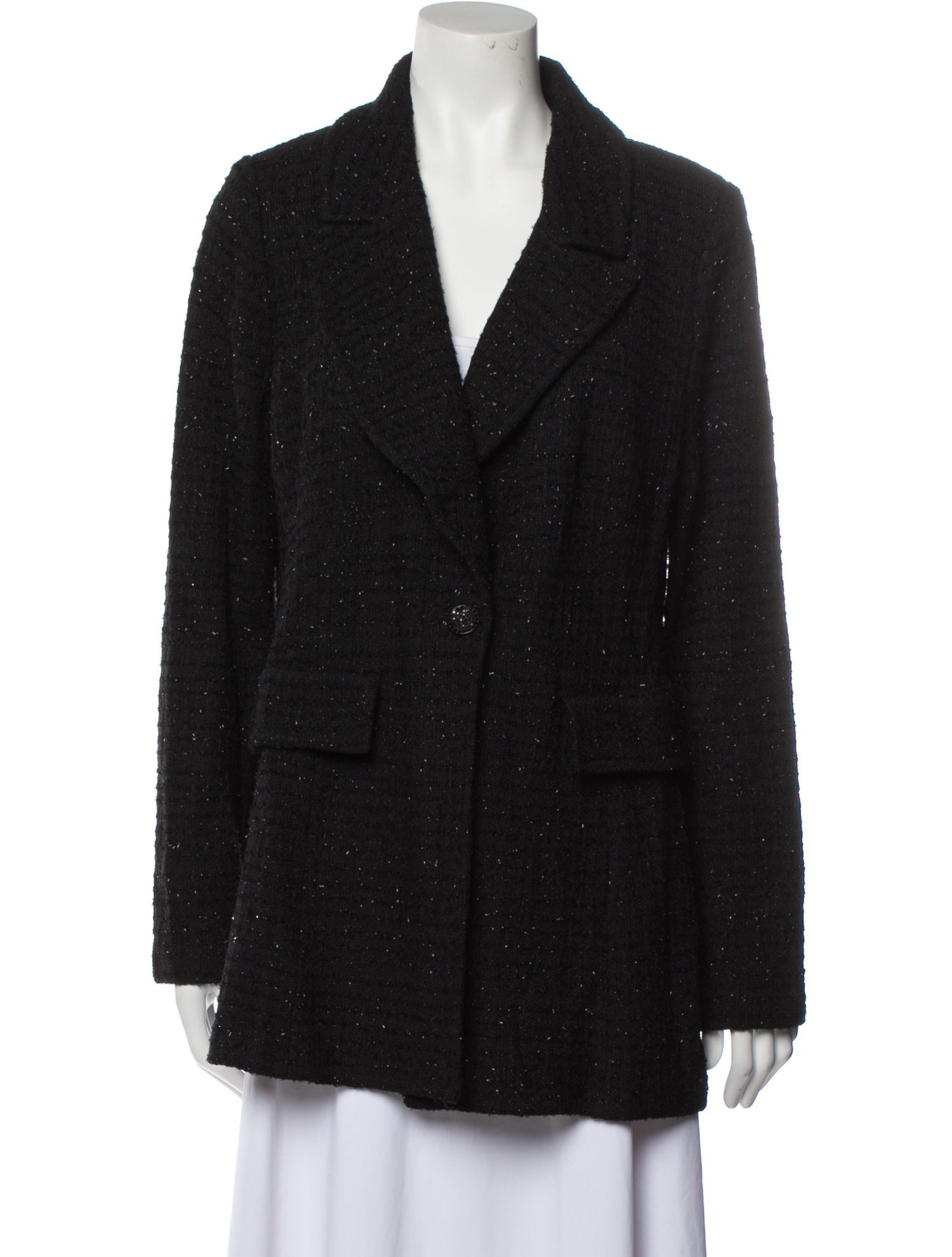 St. John Coat - Black Coats, Clothing - STJ228070 | The RealReal