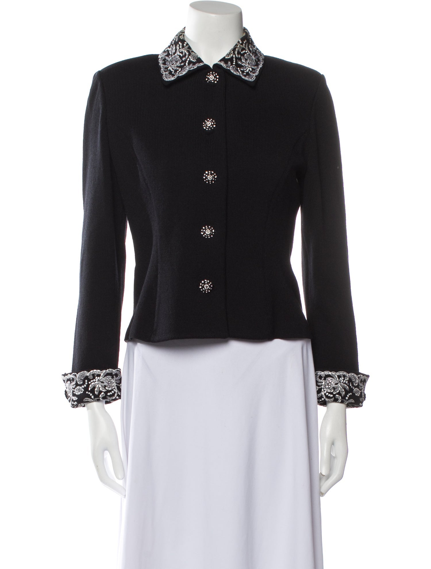 St. John Evening Jacket - Blue Jackets, Clothing - STJ230545 | The RealReal