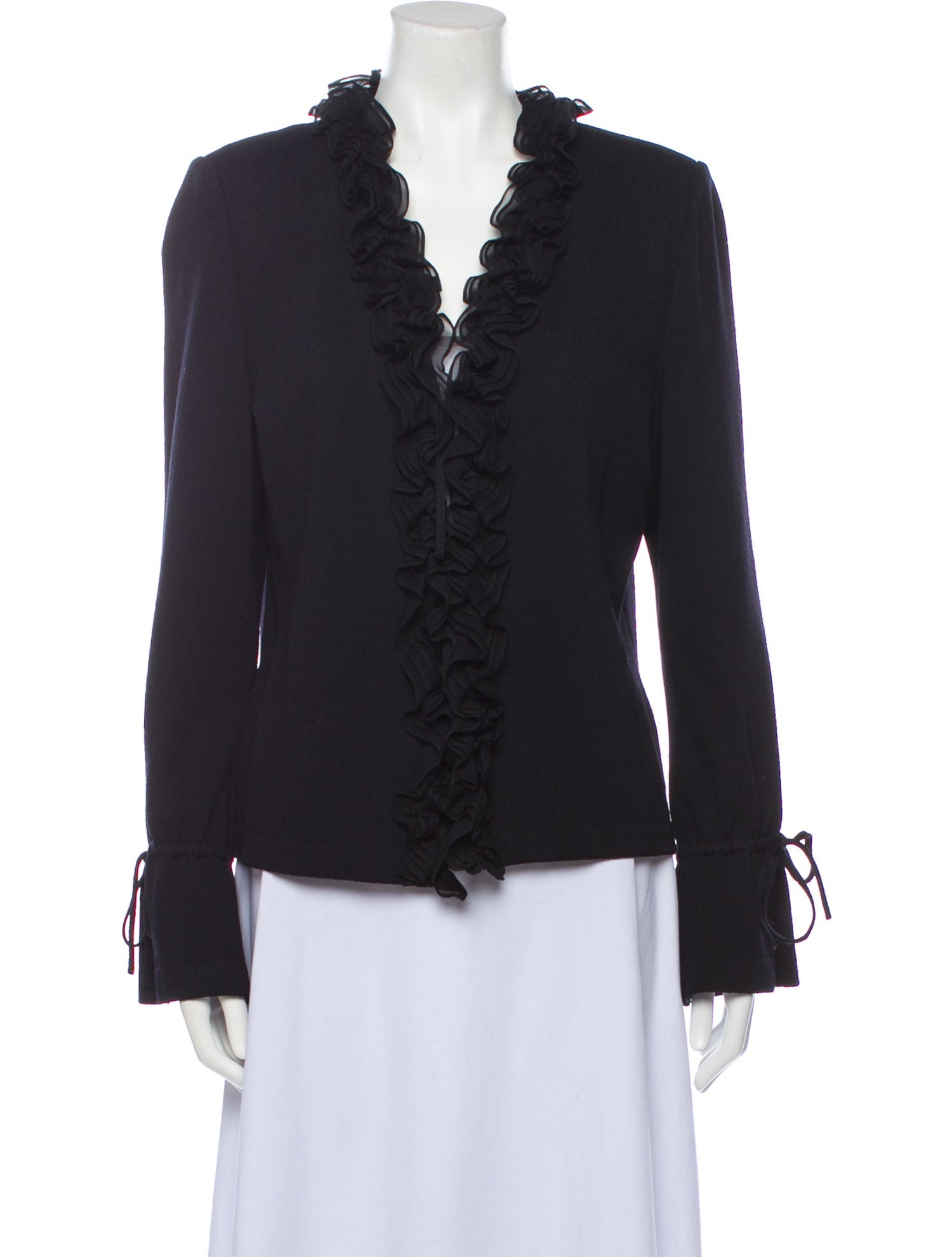 St. John Evening Jacket - Black Jackets, Clothing - STJ237678 | The RealReal