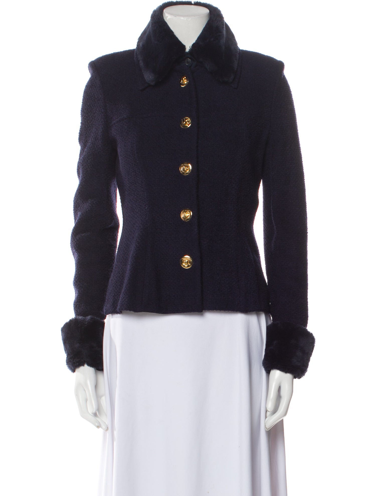 St. John Jacket - Blue Jackets, Clothing - STJ251713 | The RealReal