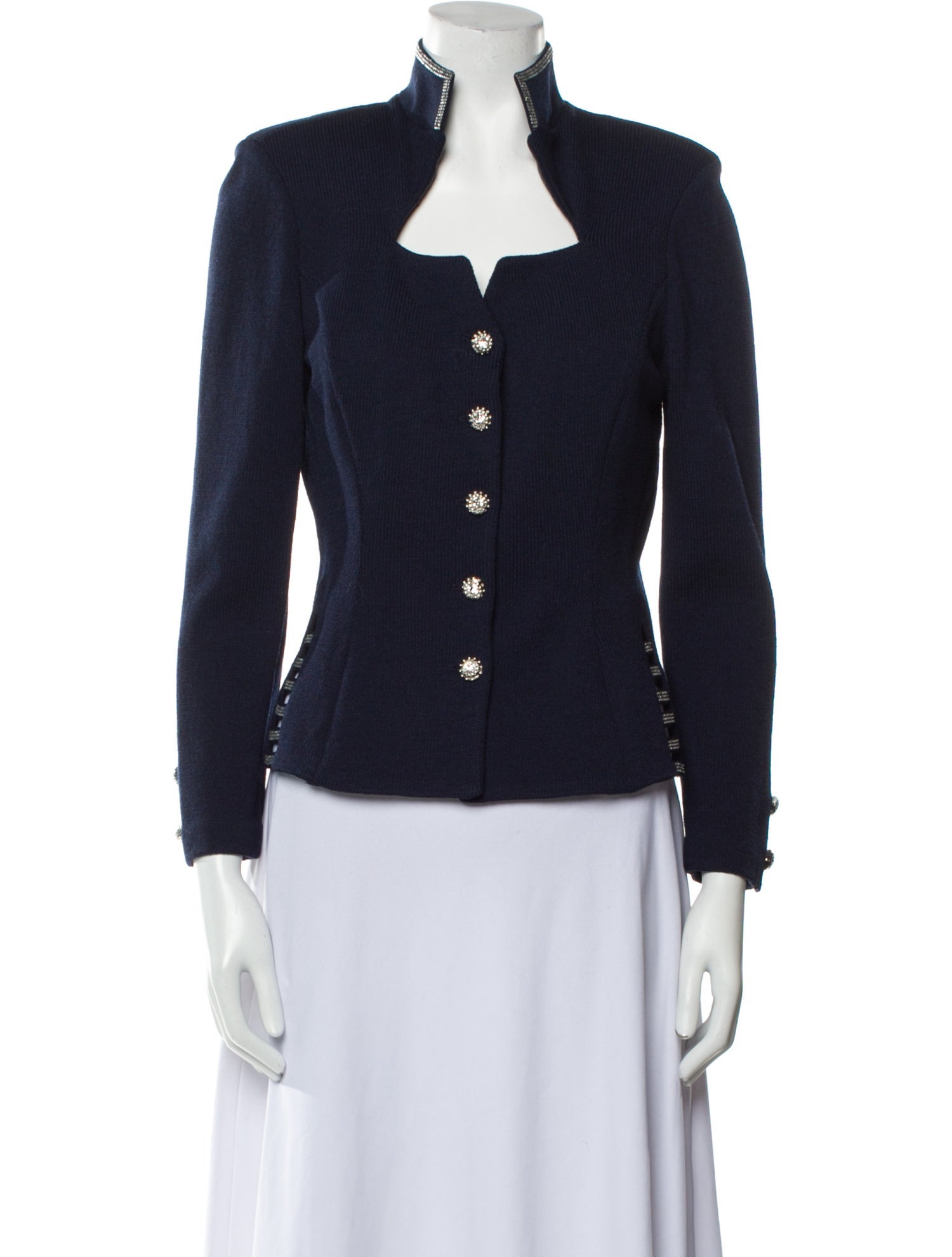 St. John Vintage Evening Jacket - Blue Jackets, Clothing - STJ256002 ...