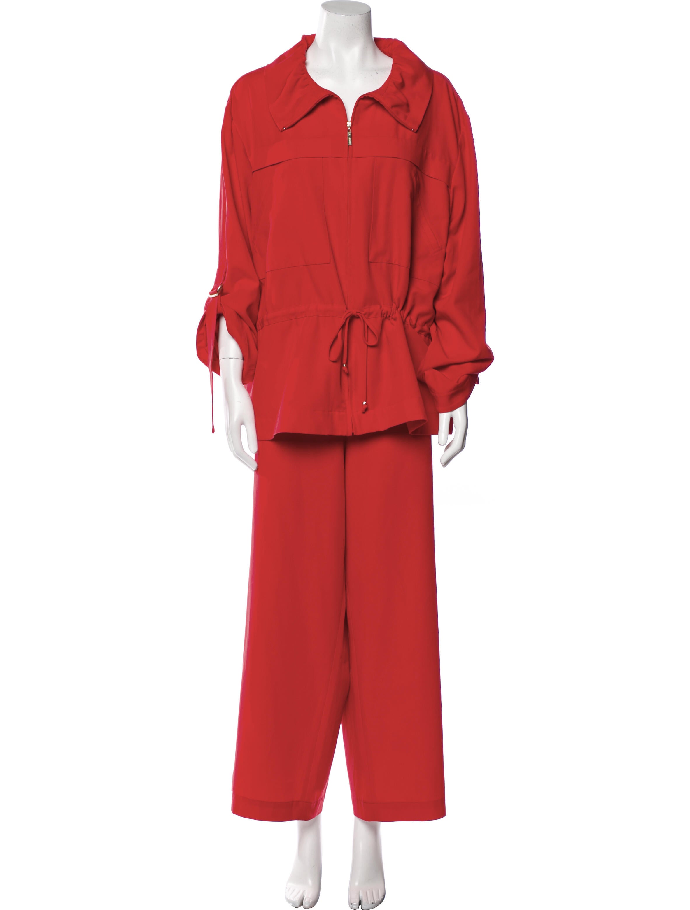 St. John Tracksuit - Red, 12.25" Rise Suits and Sets, Clothing ...