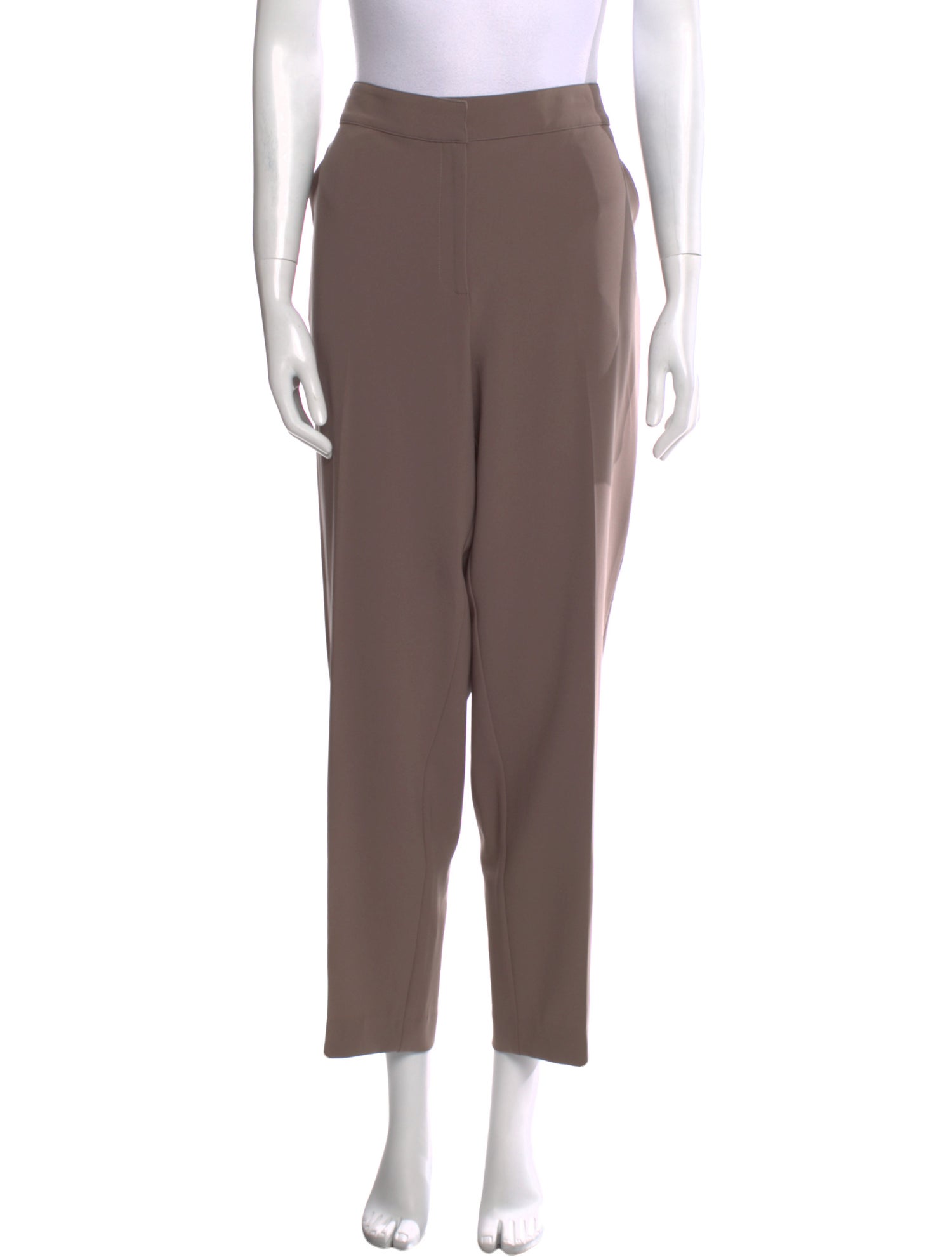 St. John Straight Leg Pants - Neutrals, 11.5" Rise Pants, Clothing ...
