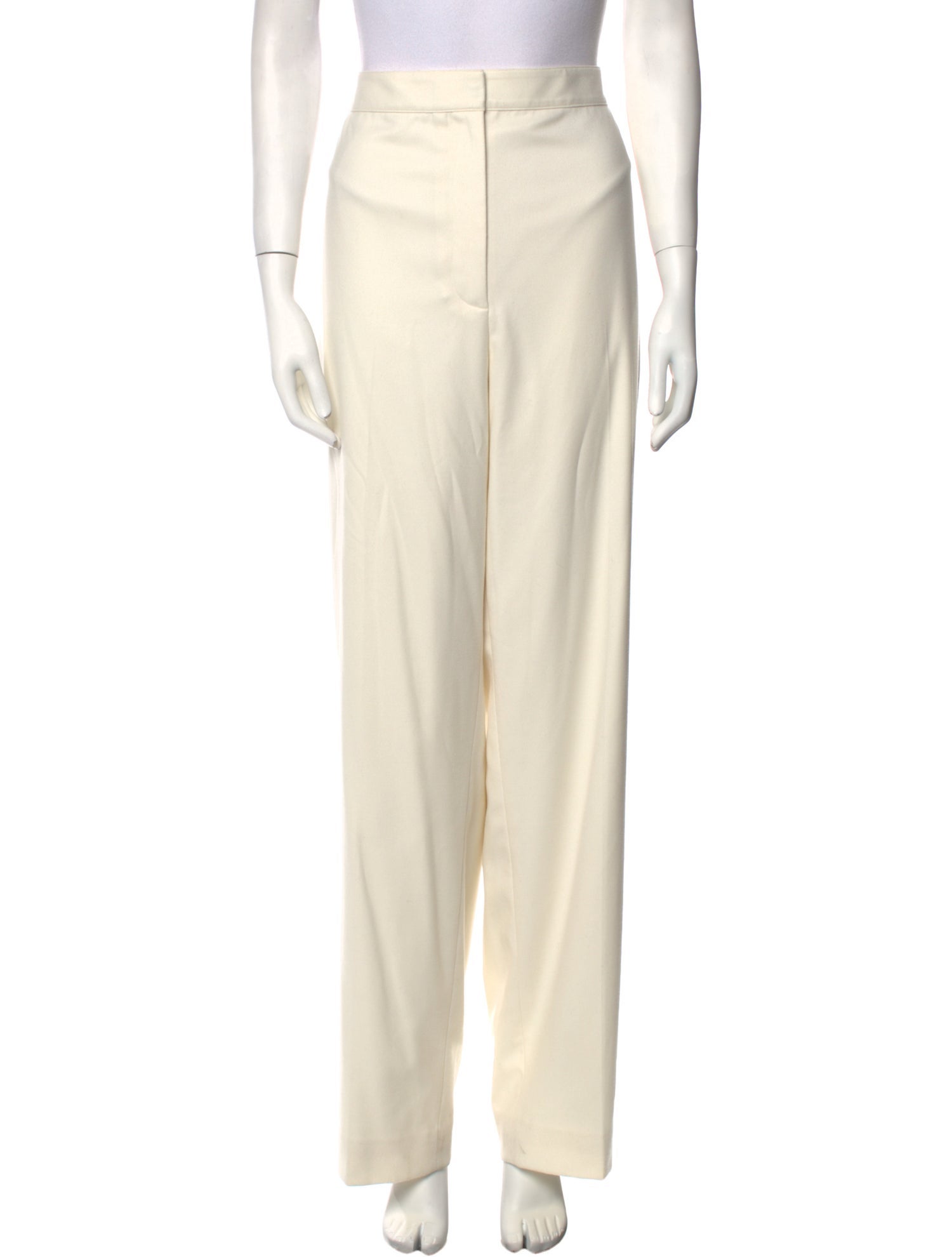 St. John Wide Leg Pants - Neutrals, 12.75" Rise Pants, Clothing ...