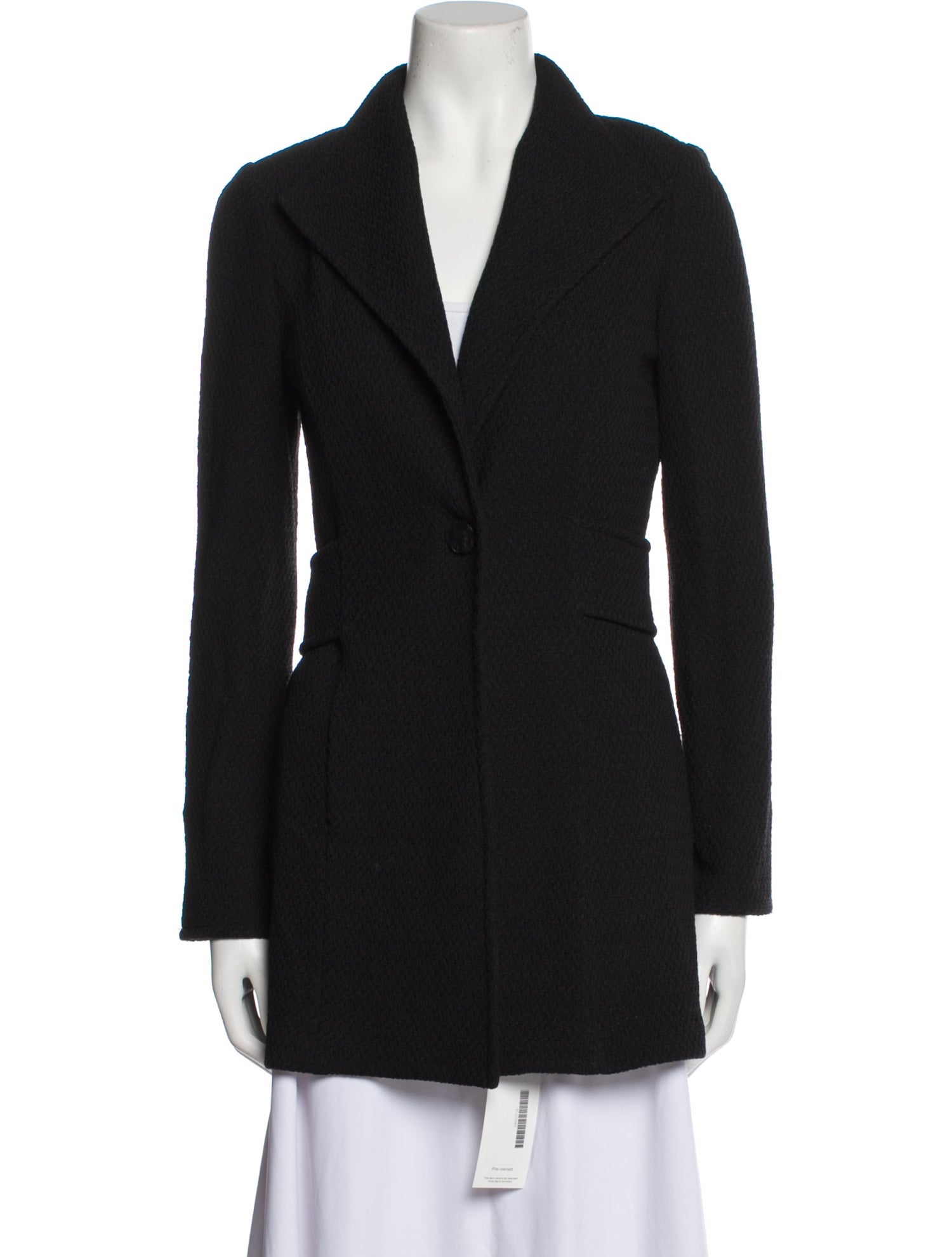 St. John Coat - Black Coats, Clothing - STJ276265 | The RealReal