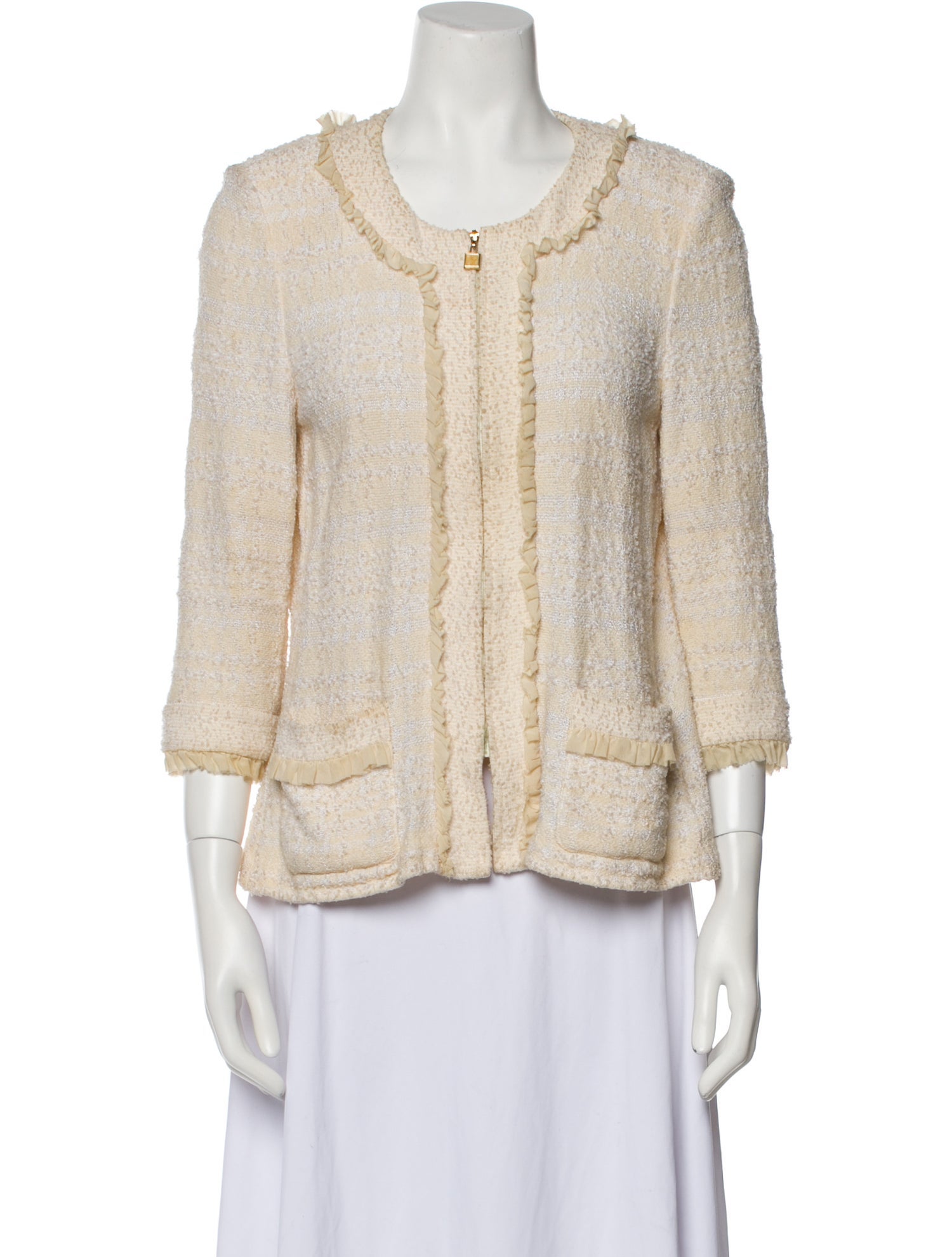 St. John Evening Jacket - Neutrals Jackets, Clothing - STJ278101 | The ...