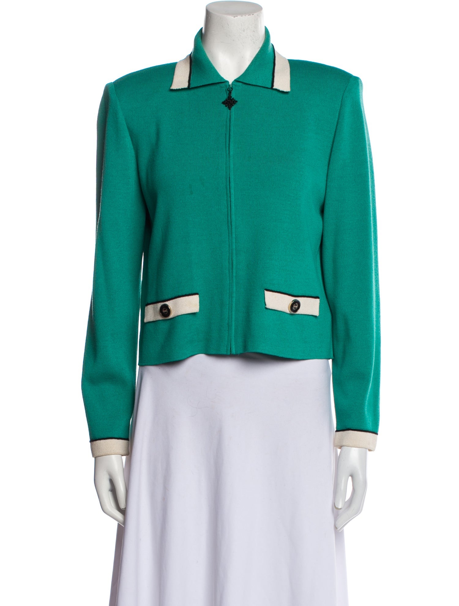 St. John Sweater - Green Knitwear, Clothing - STJ280476 | The RealReal