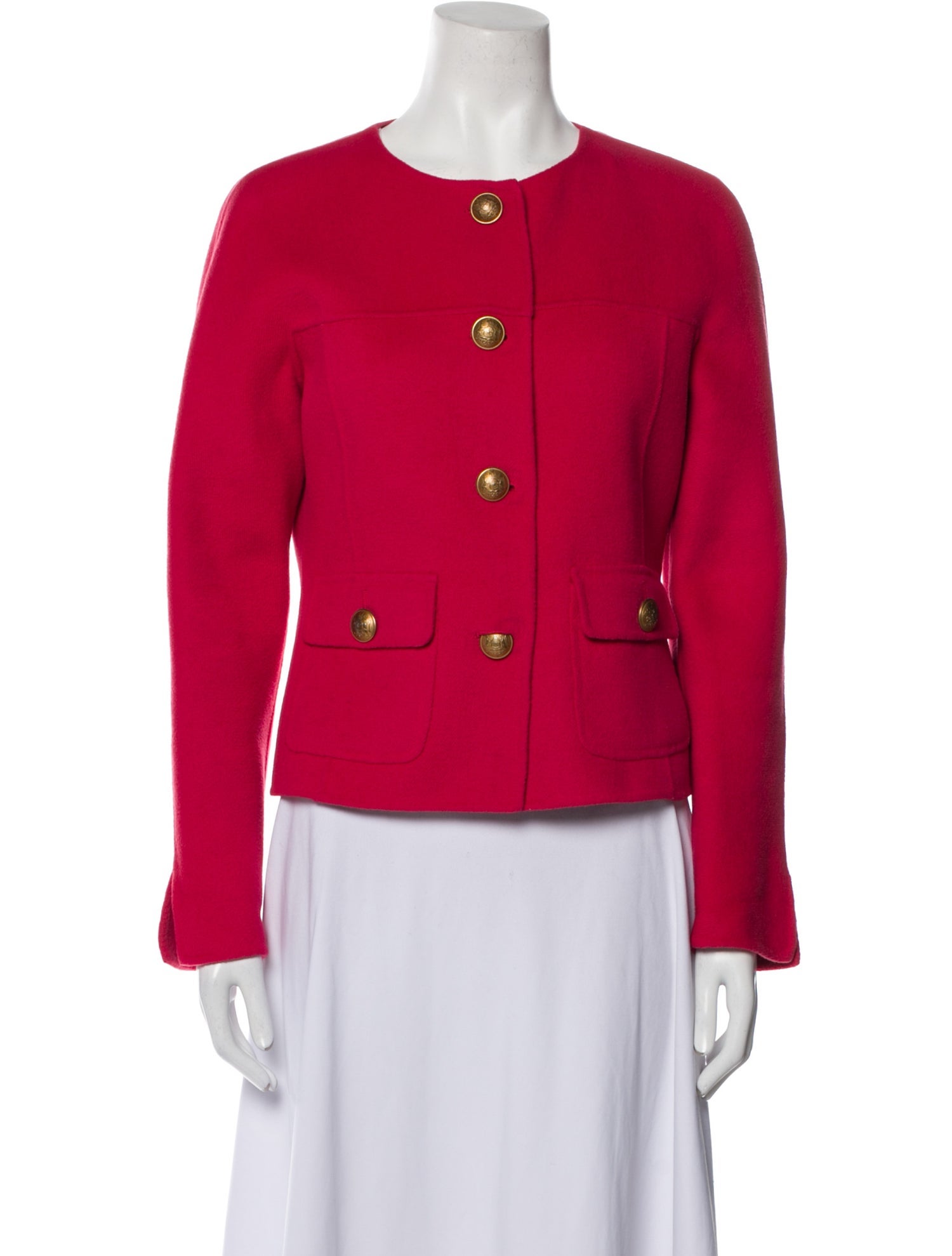 St. John Evening Jacket - Red Jackets, Clothing - STJ283156 | The RealReal