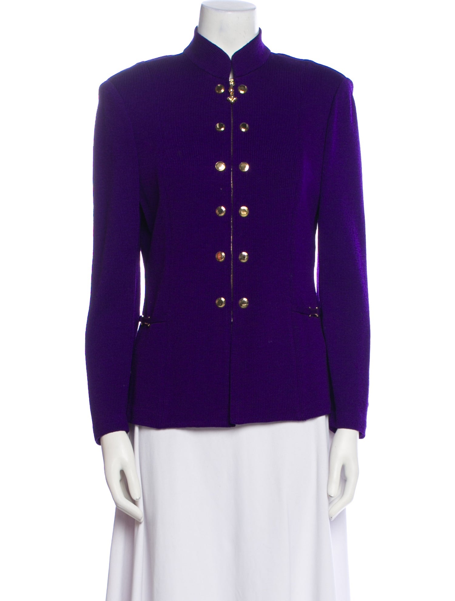 St. John Jacket - Purple Jackets, Clothing - STJ285883 | The RealReal