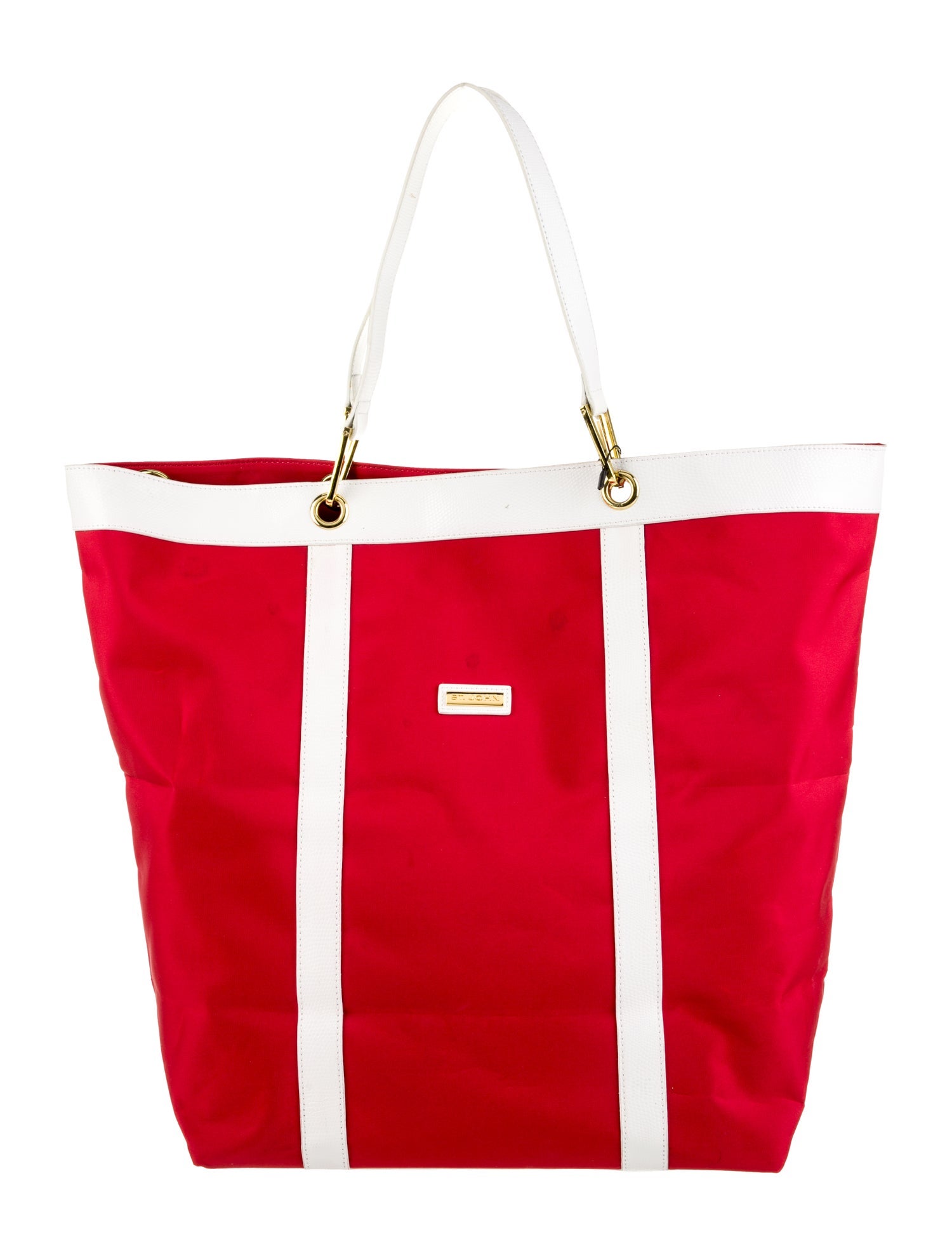 St. John Nylon Tote - Red Totes, Handbags - STJ290797 | The RealReal