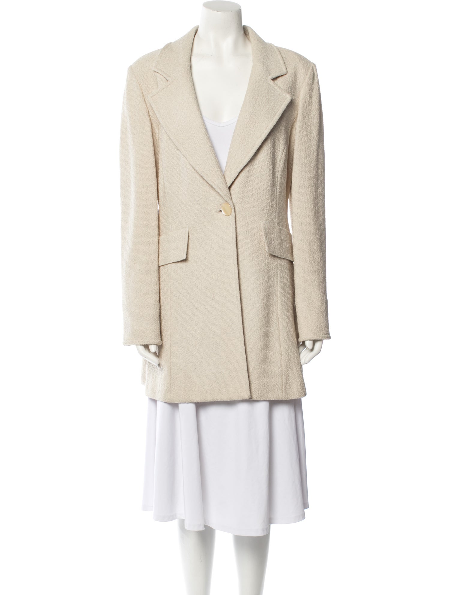 St. John Coat - Neutrals Coats, Clothing - STJ294100 | The RealReal
