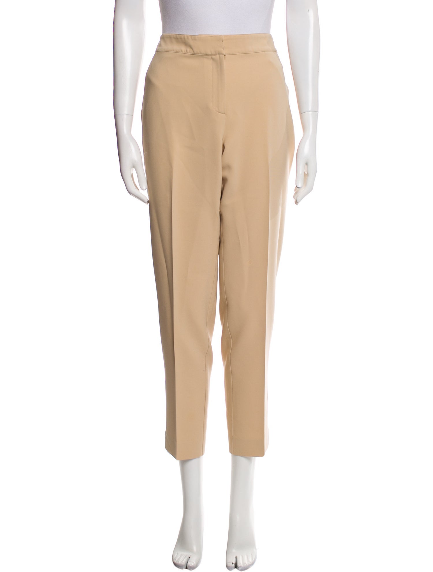 St. John Straight Leg Pants - Neutrals, 10.75" Rise Pants, Clothing ...