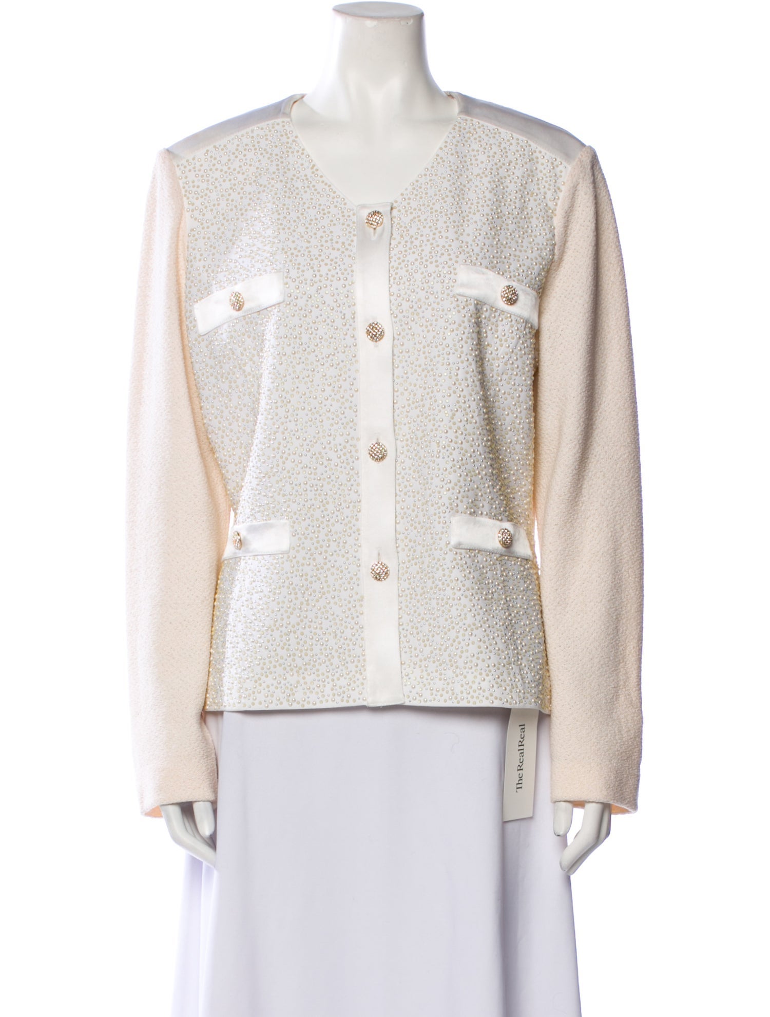 Akris Wool Evening Jacket - Neutrals Jackets, Clothing - STJ295147 ...