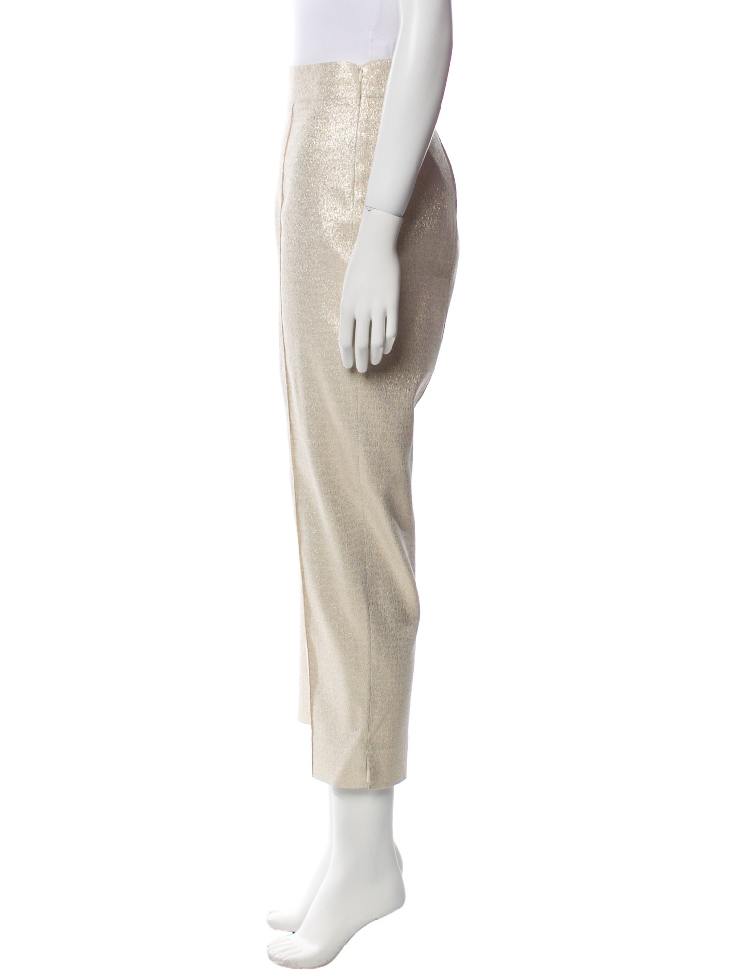 St. John Straight Leg Pants - Neutrals, 11" Rise Pants, Clothing ...