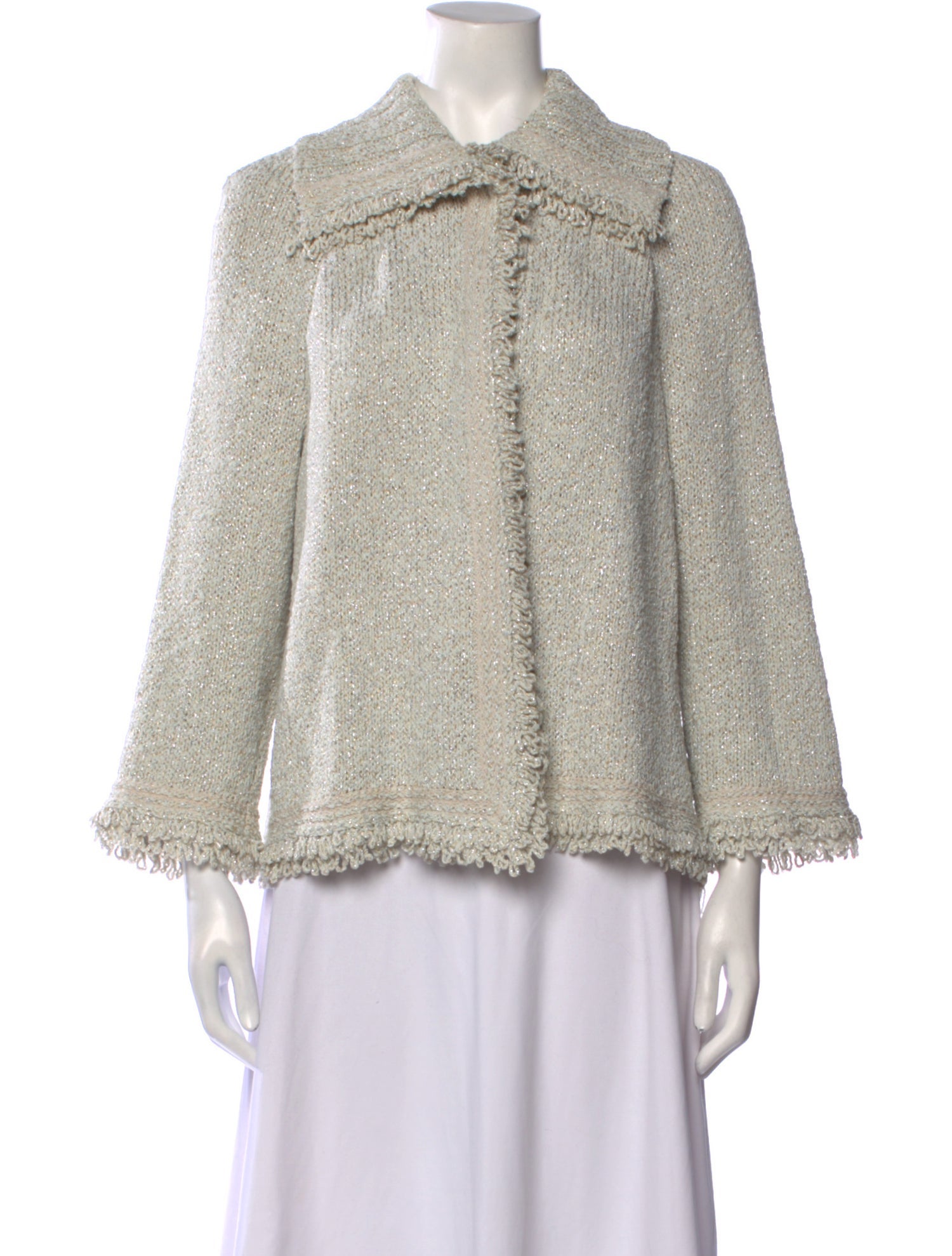 St. John Sweater - Neutrals Knitwear, Clothing - STJ295819 | The RealReal