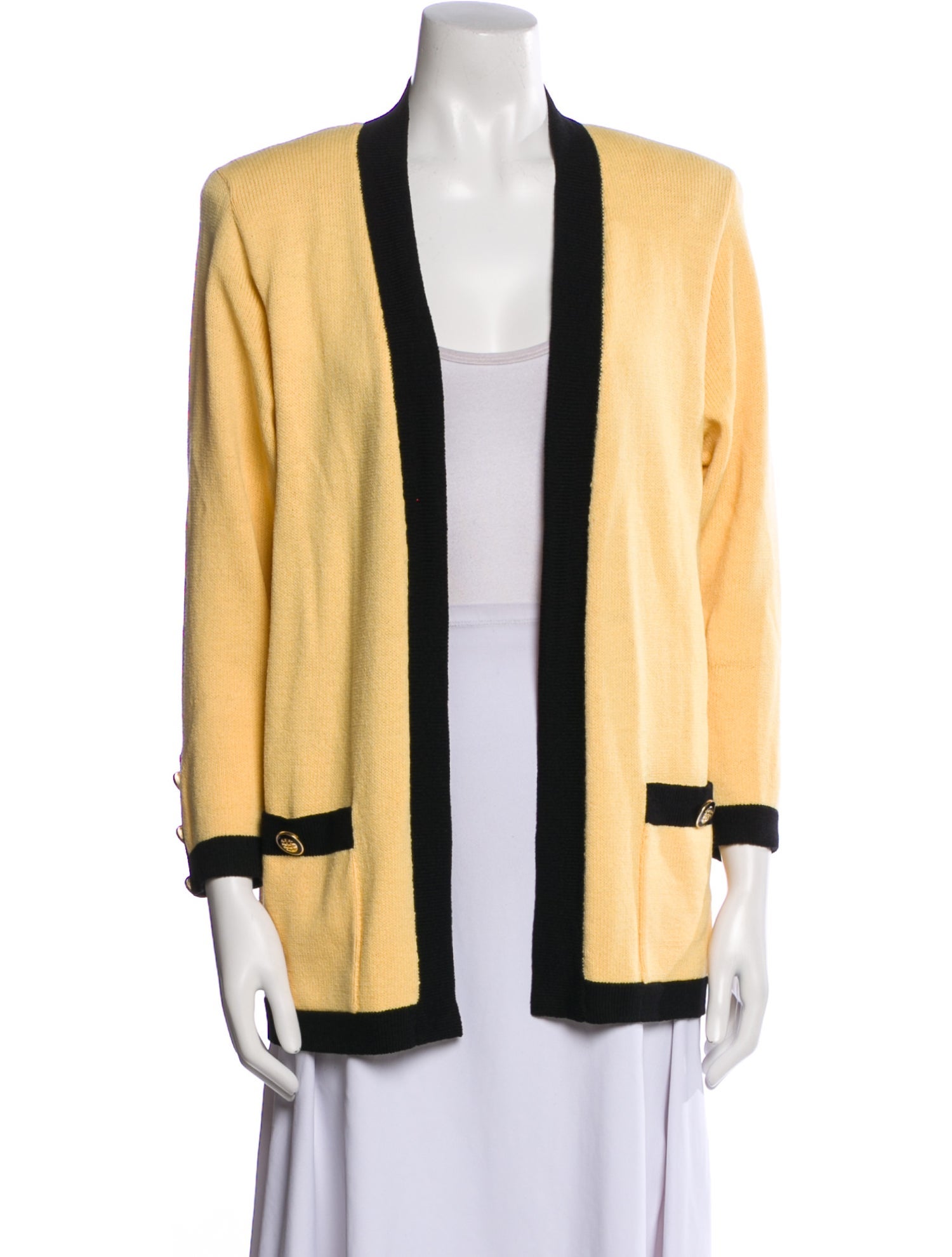 St. John Colorblock Pattern Jacket - Yellow Jackets, Clothing ...